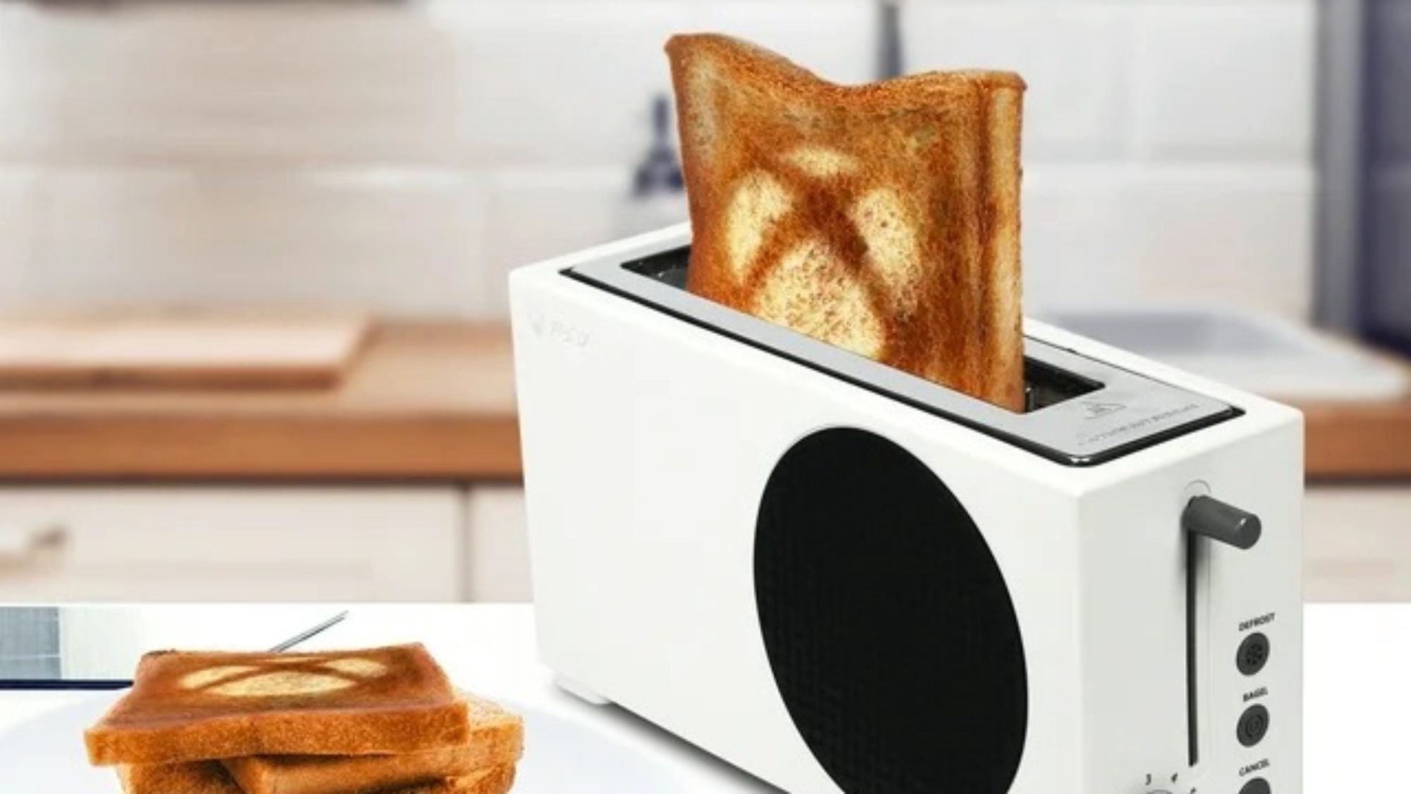 Power Your Breakfast with the New Xbox Series S 2-Slice Toaster