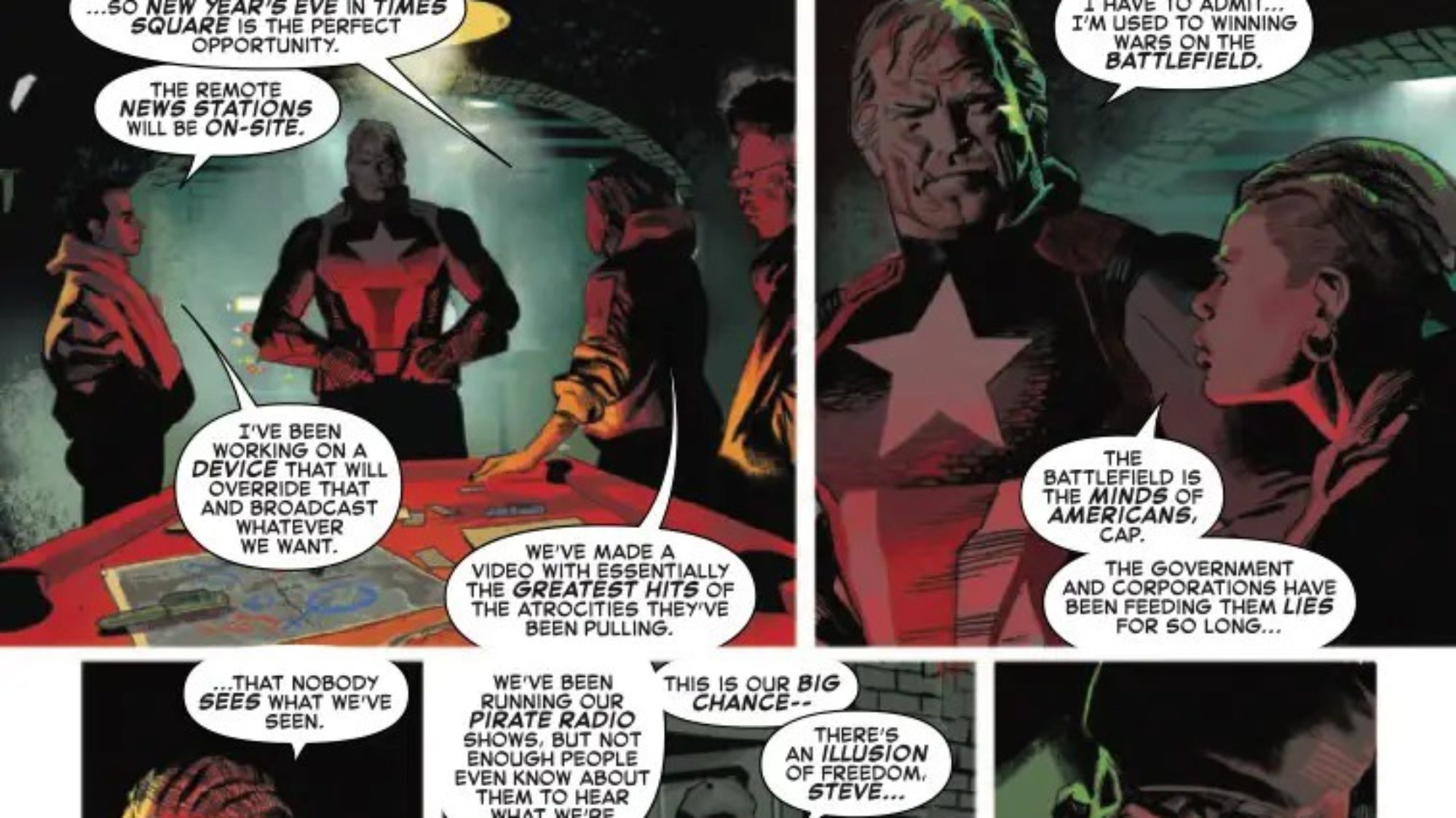Avengers: Twilight #2 Preview: Team Steve or Team Bullseye?