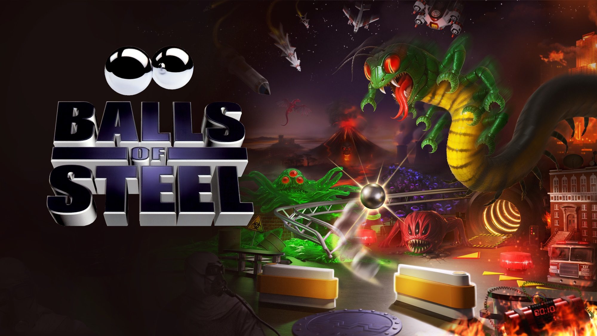 Atari Releases Modernized Version Of Pinball Title Balls Of Steel