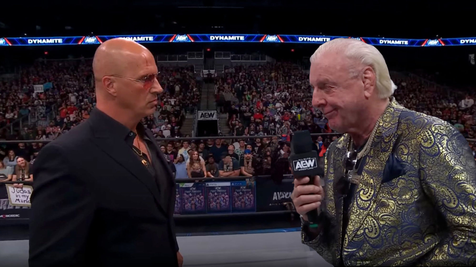 Youthful Don Callis Threatens to Punch Out "Senior Citizen" Ric Flair