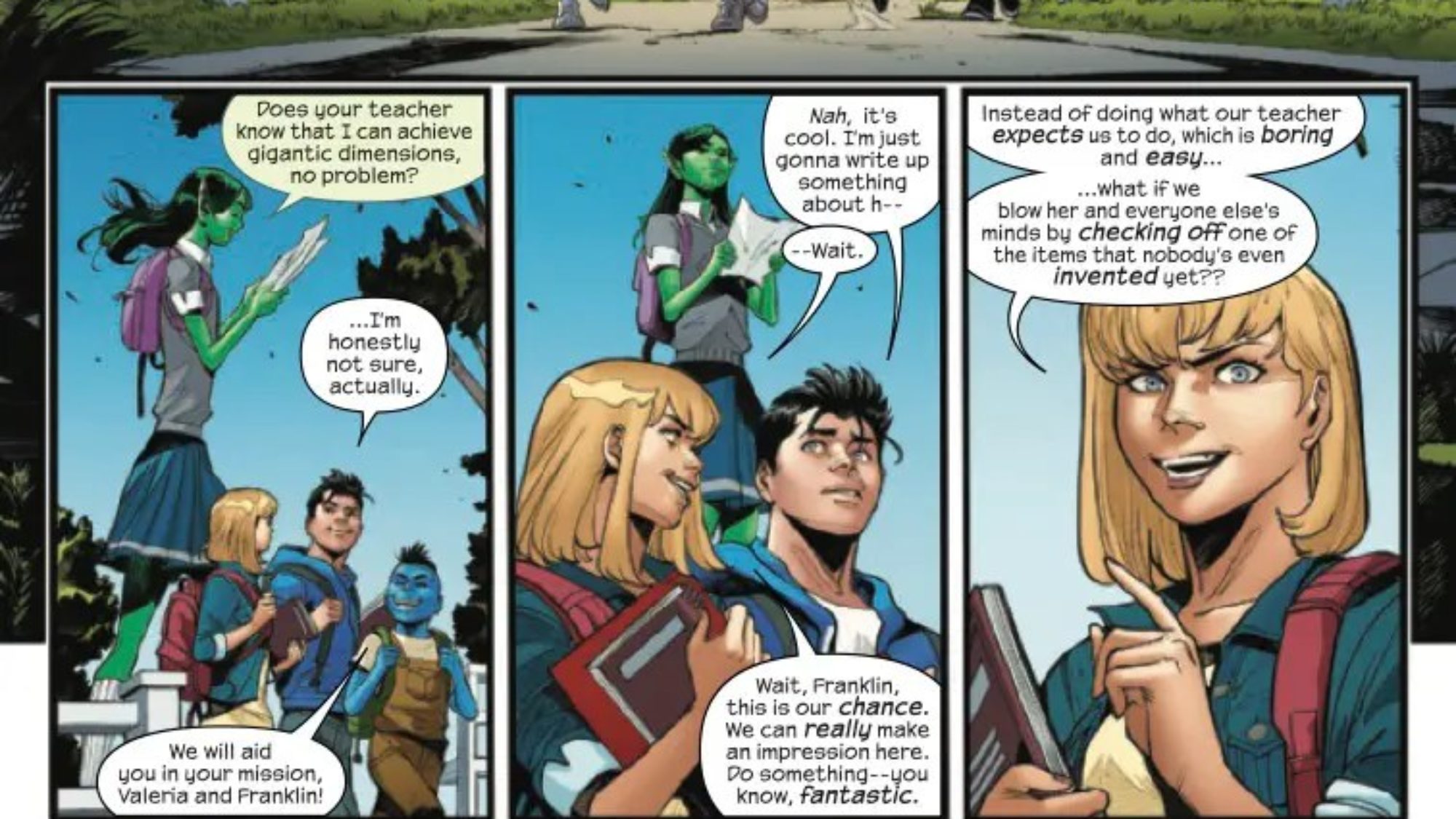 Fantastic Four #16 Preview: DIY Disasters with the FF Kids