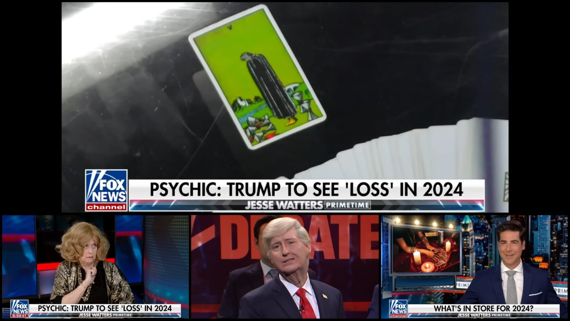 FOX News Psychic Segment Won't Earn Jesse Watters Any Trump Points