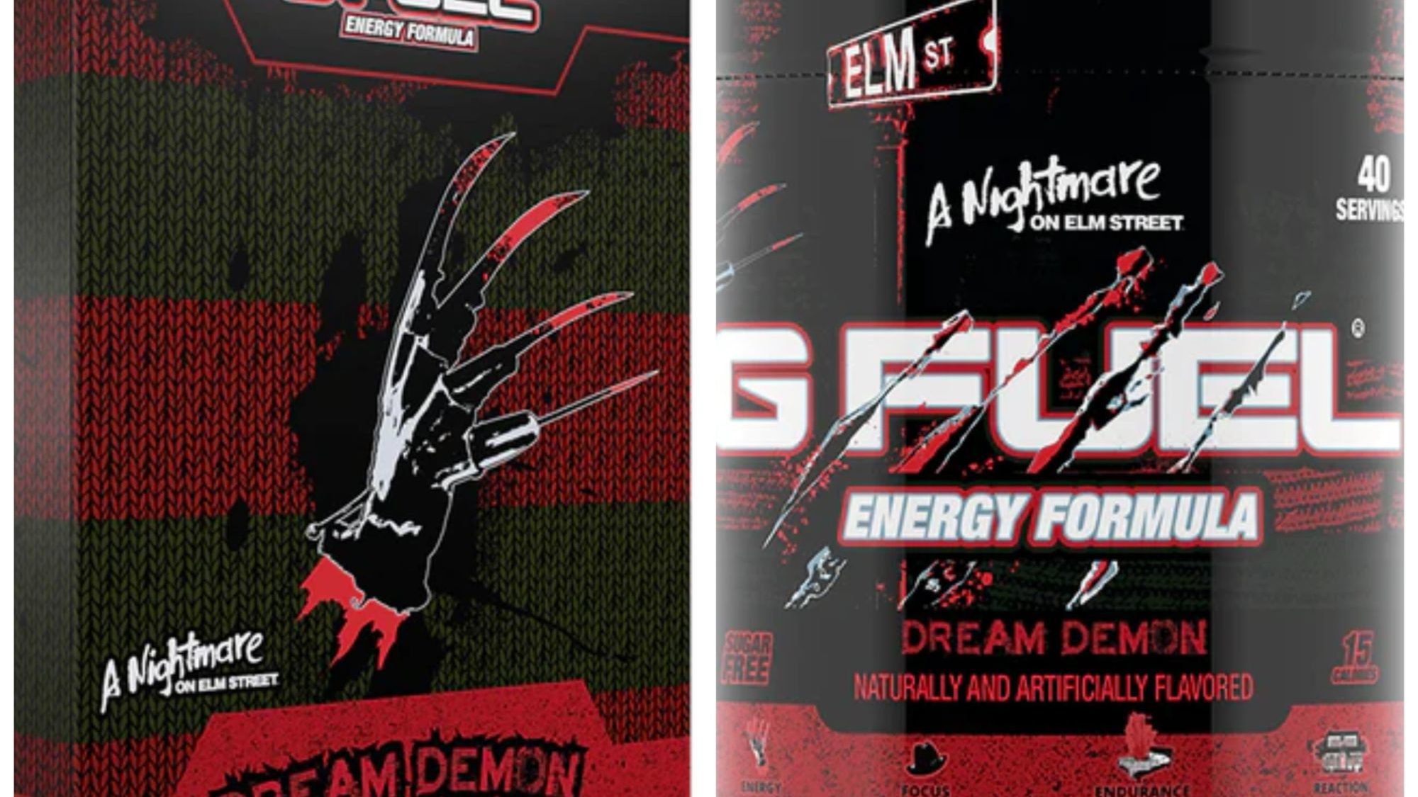 G Fuel A Nightmare On Elm Street Flavor Dream Demon Gets Commercial