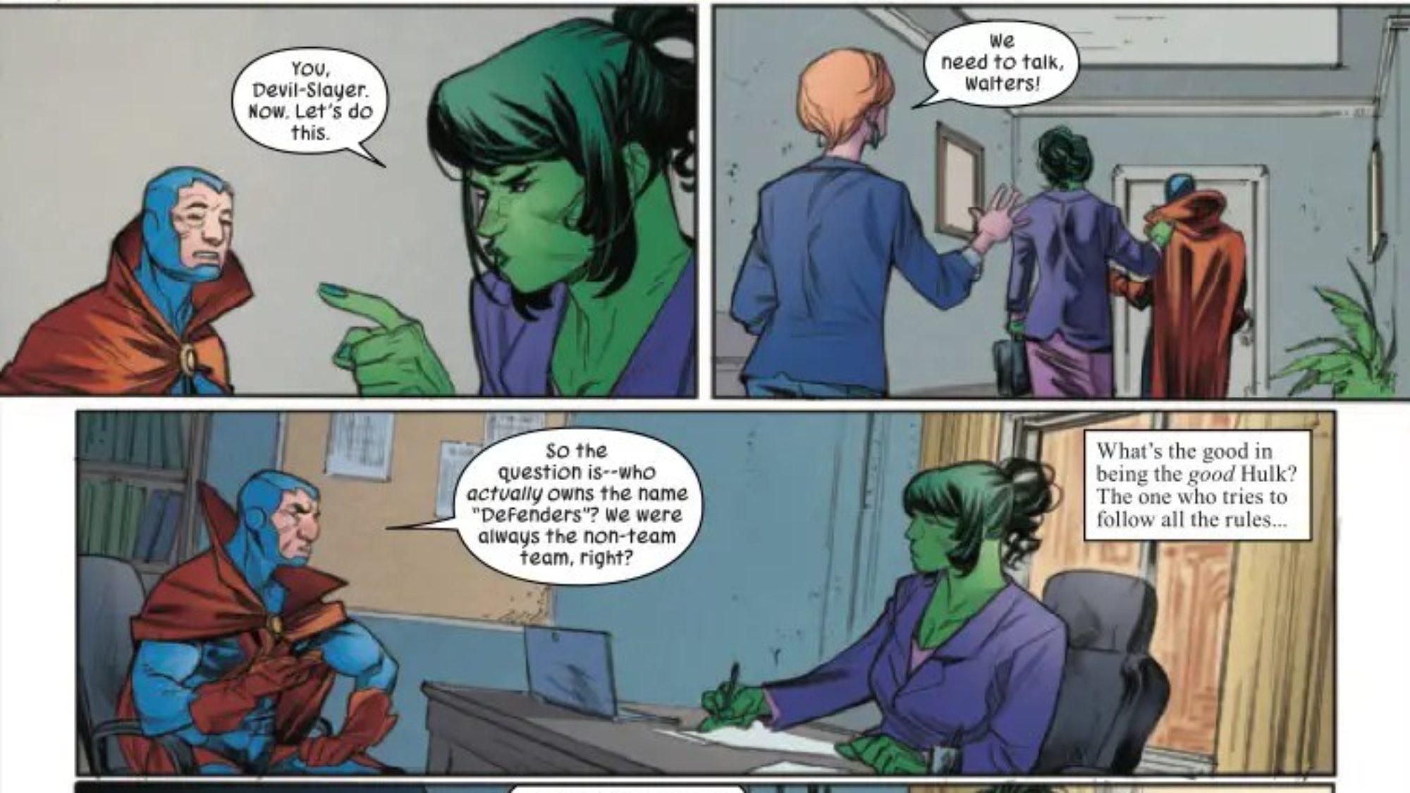 Sensational She-Hulk #4 Preview: Cosmic Getaway Turns Ugly