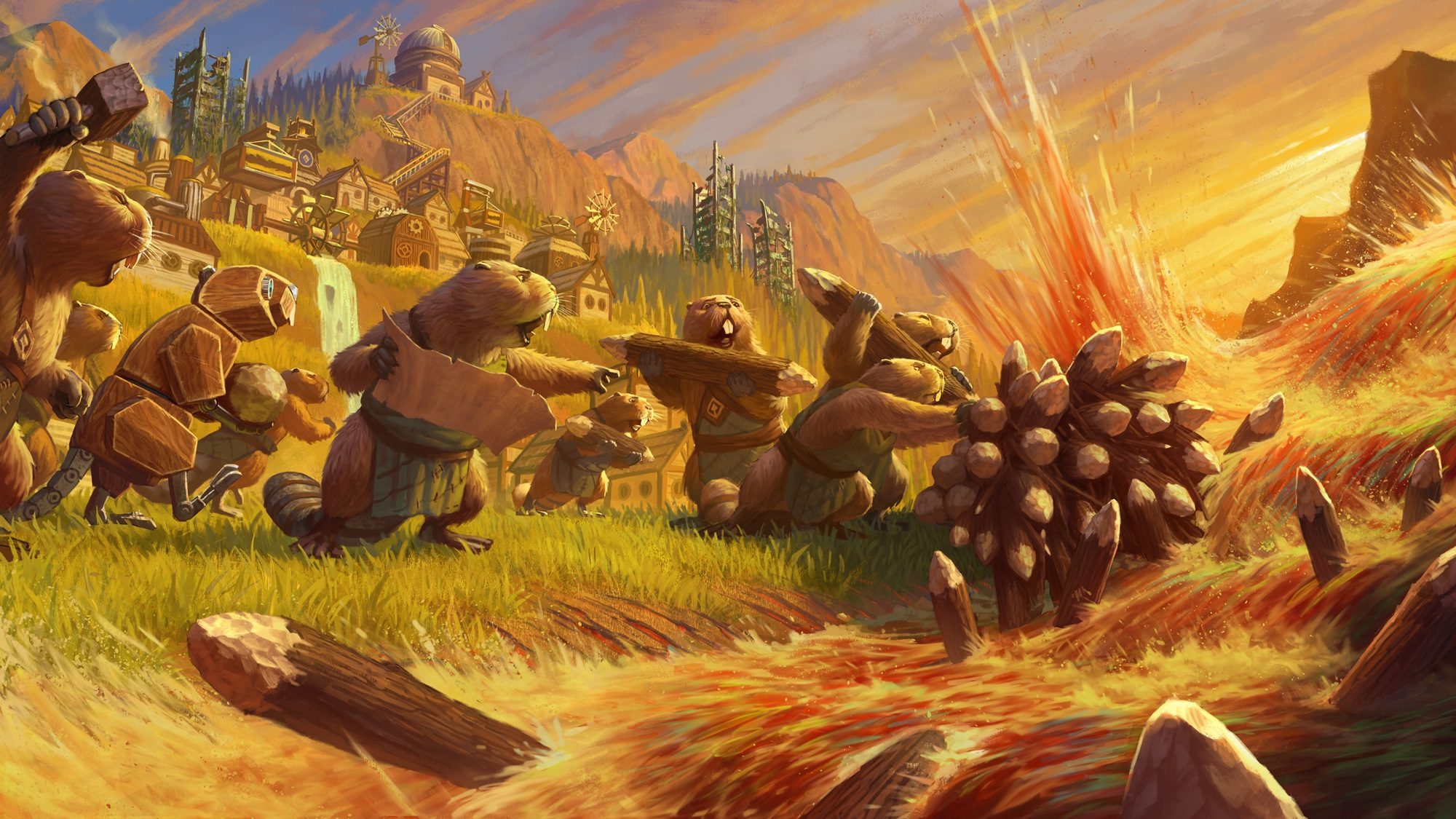 Timberborn Releases New Major Update Called Badwater