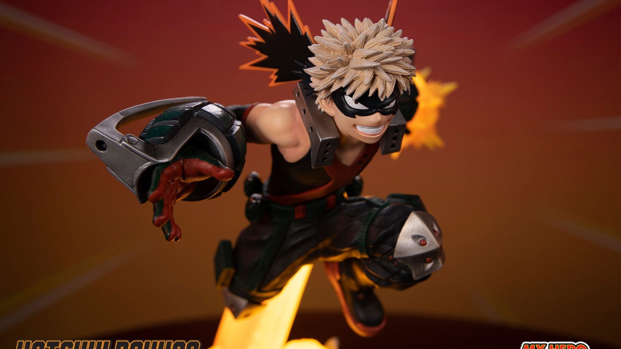 First 4 Figures Gets Explosive with New My Hero Academia Bakugo Statue