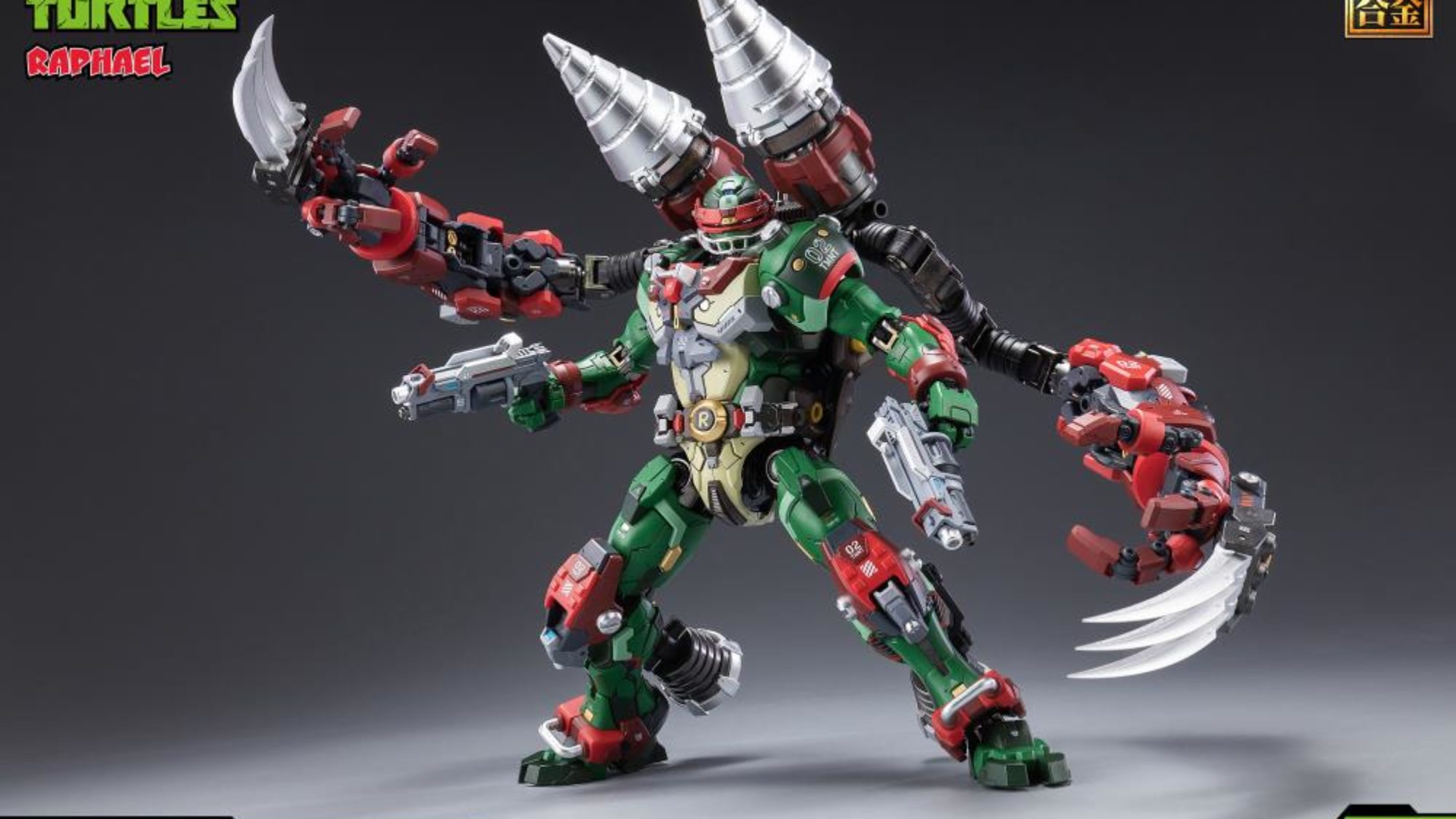 Teenage Mutant Ninja Turtles Mecha Raphael Arrives from Heat Boys
