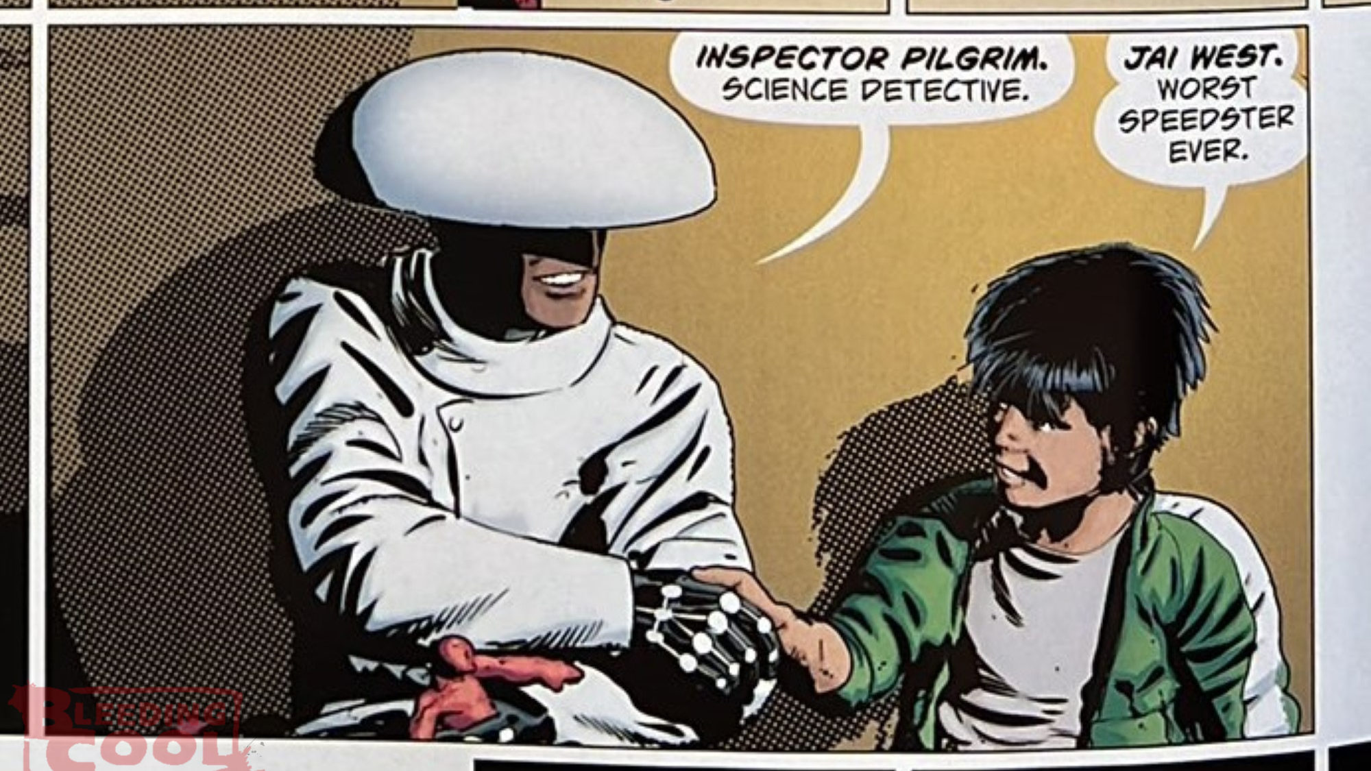Inspector Pilgrim Teaches Jai West Brand New Flash Powers (Spoilers)