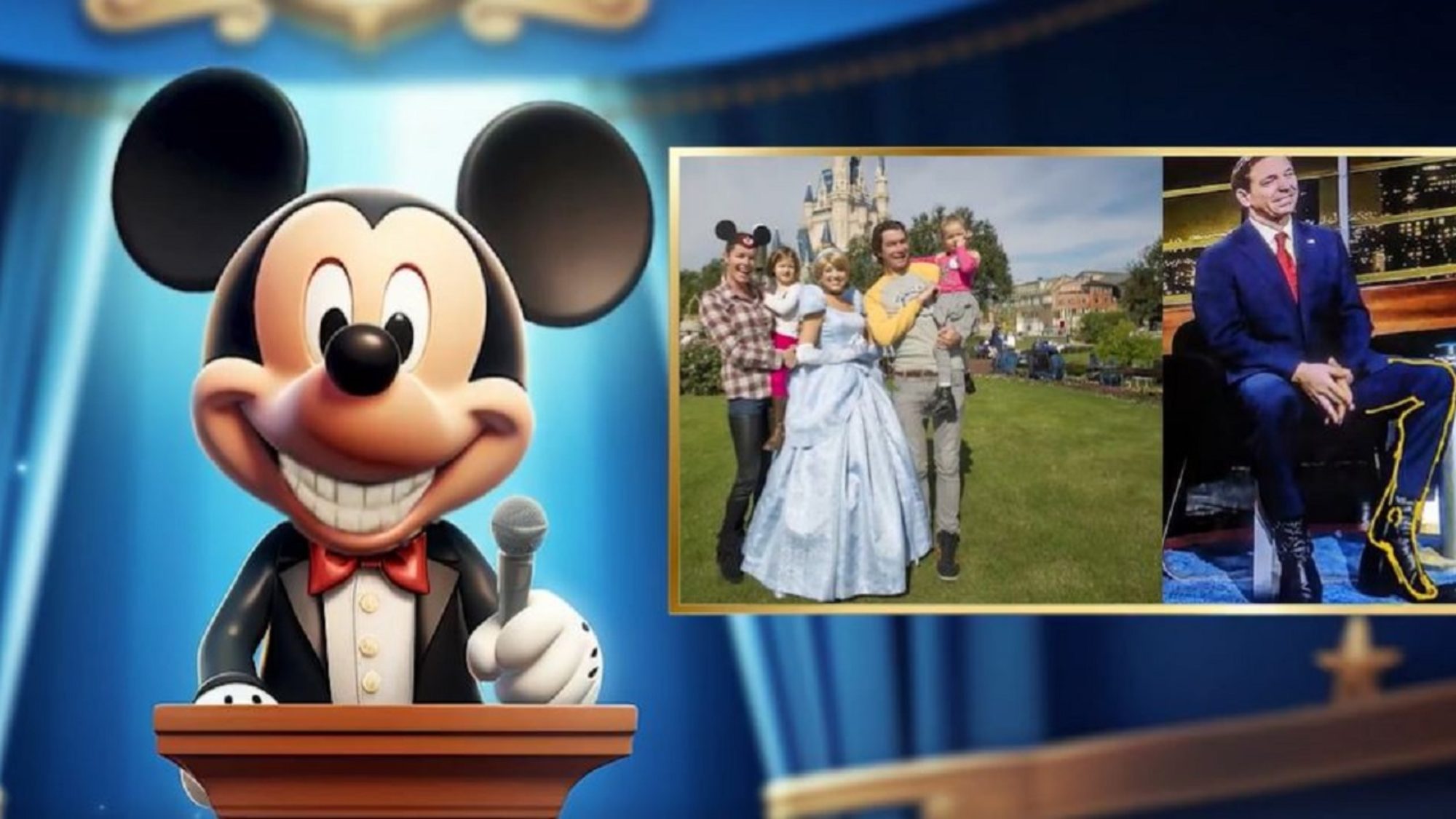 The Daily Show: Mickey Mouse Responds to Ron DeSantis Departure