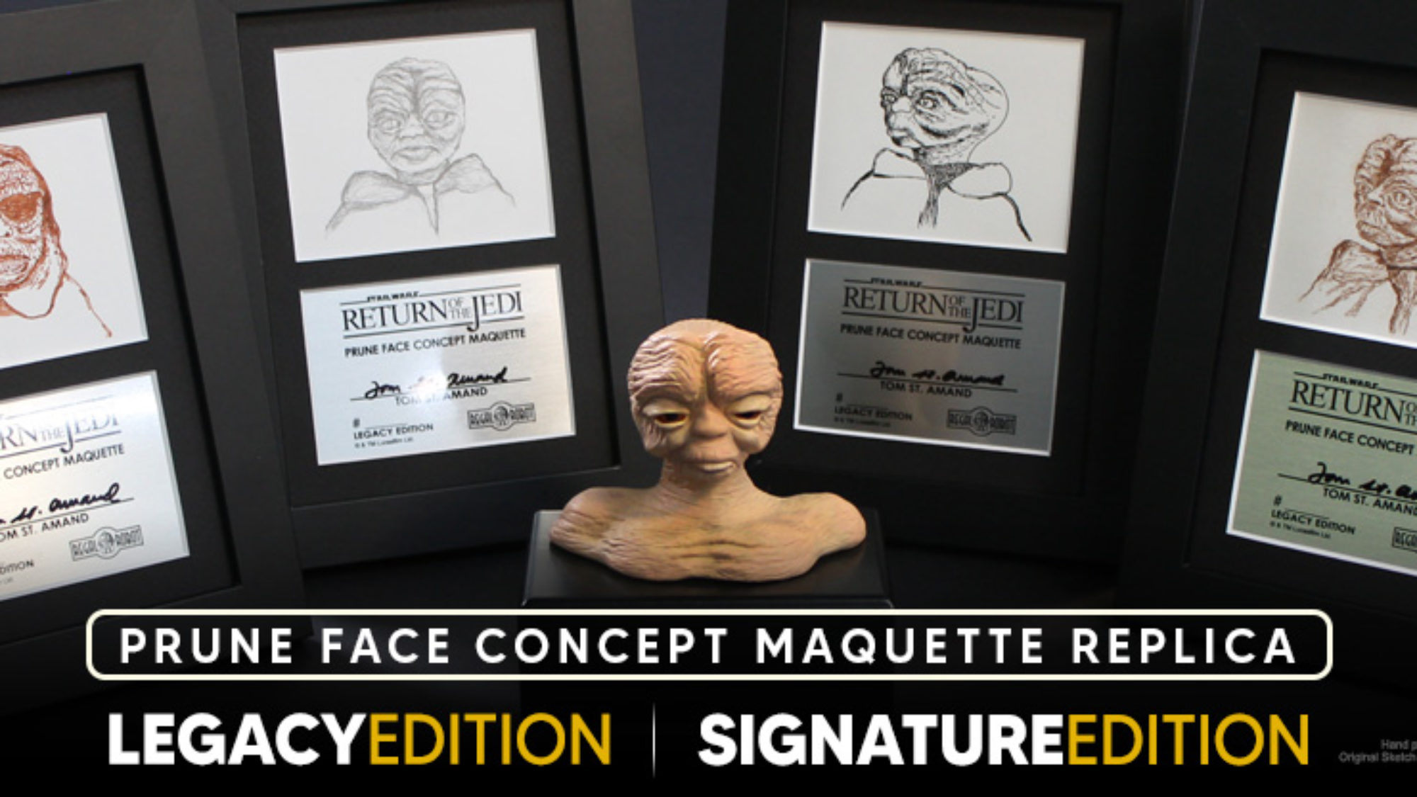 Regal Robots Unveils Star Wars Archive Collection Prune Face Maquette