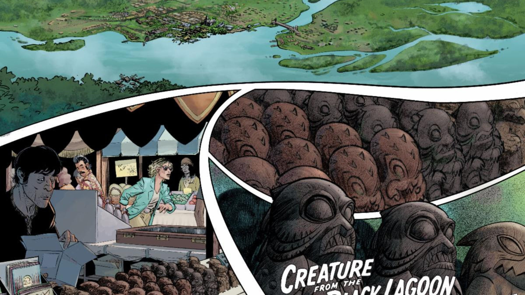 Ram V, Dan Watters & Matthew Roberts' Creature From The Black Lagoon