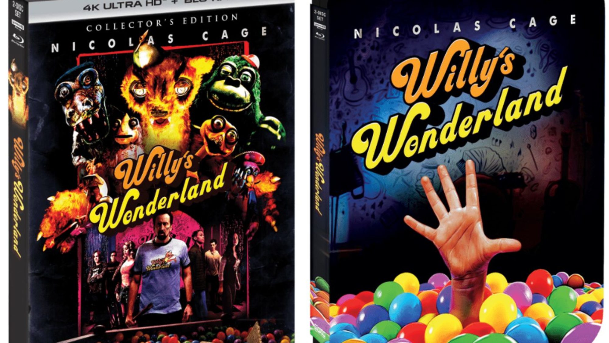 Willy's Wonderland 4K Blu-ray On The Way From Scream Factory