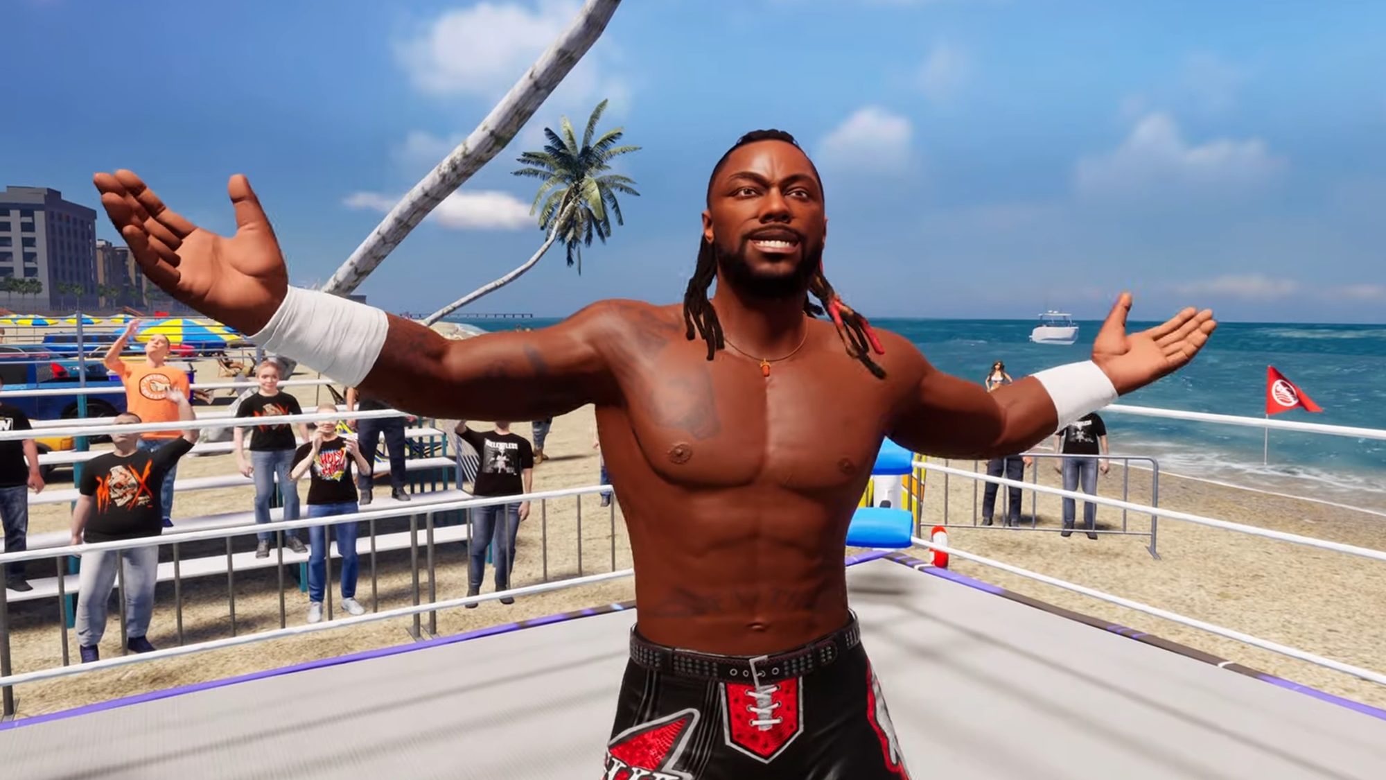 Swerve Strickland Arrives In AEW: Fight Forever With Free DLC