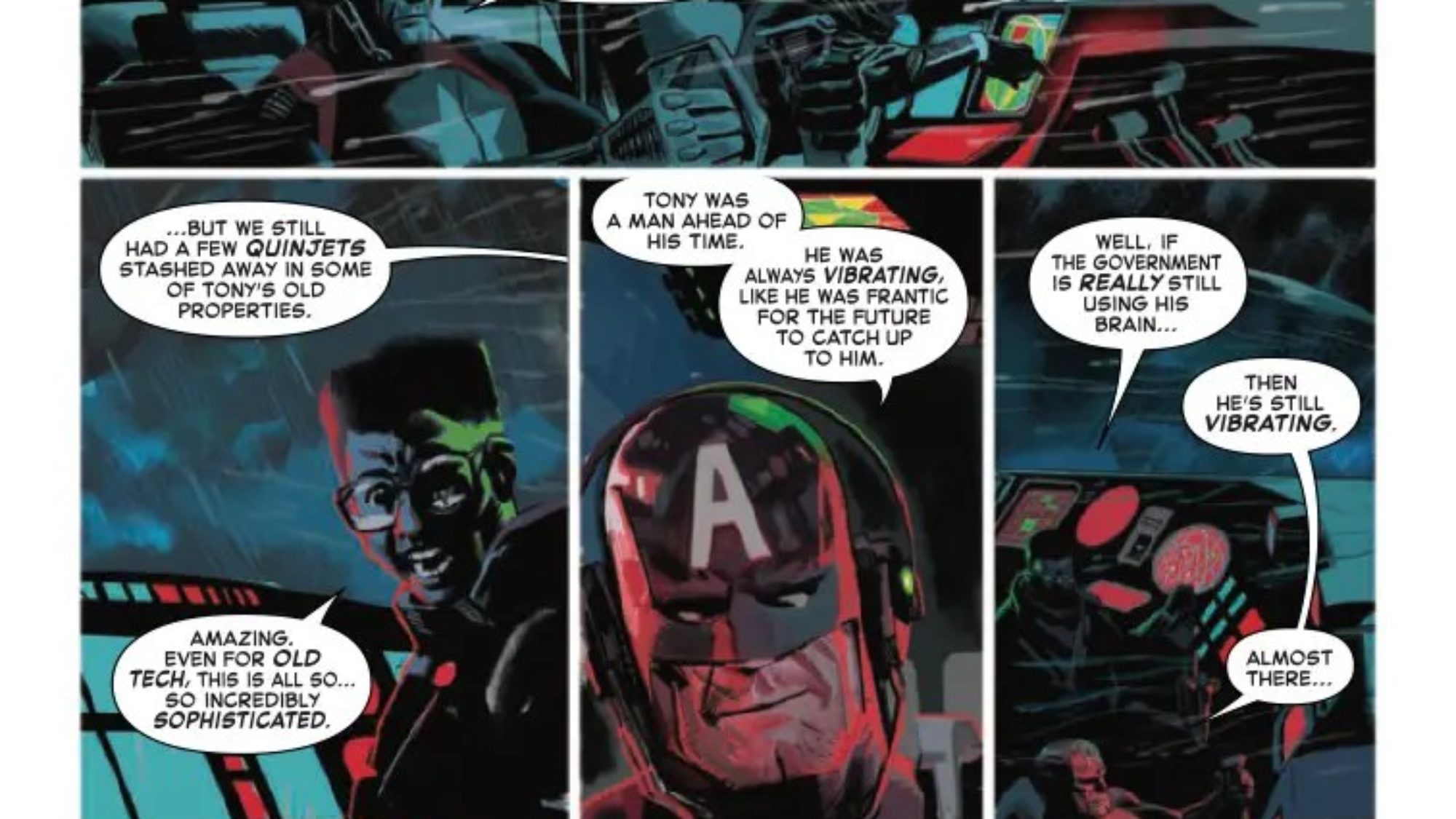 Avengers: Twilight #3 Preview: Cap's Raft Ruckus