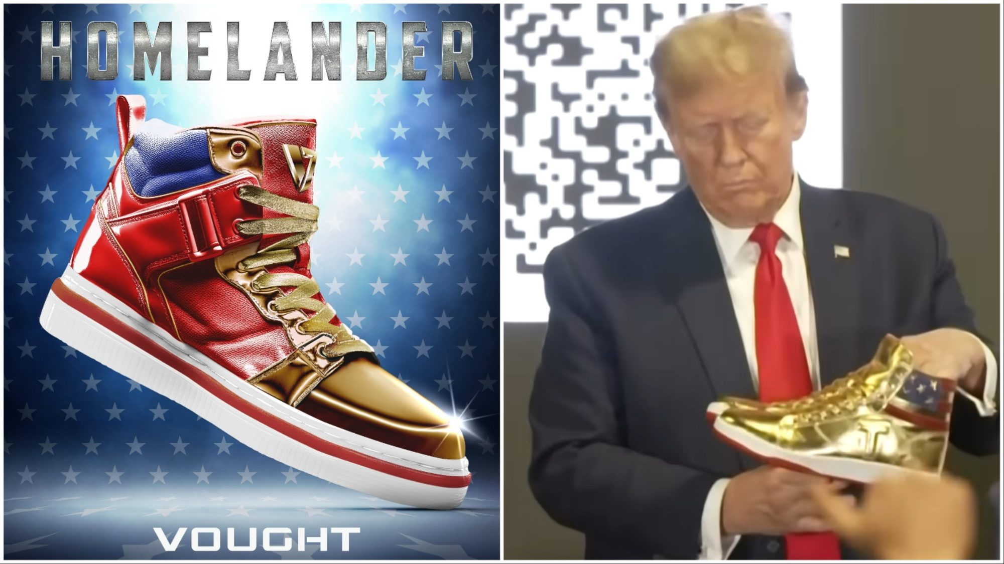 The Boys Universe: Vought Trumps Donald with Homelander High-Tops