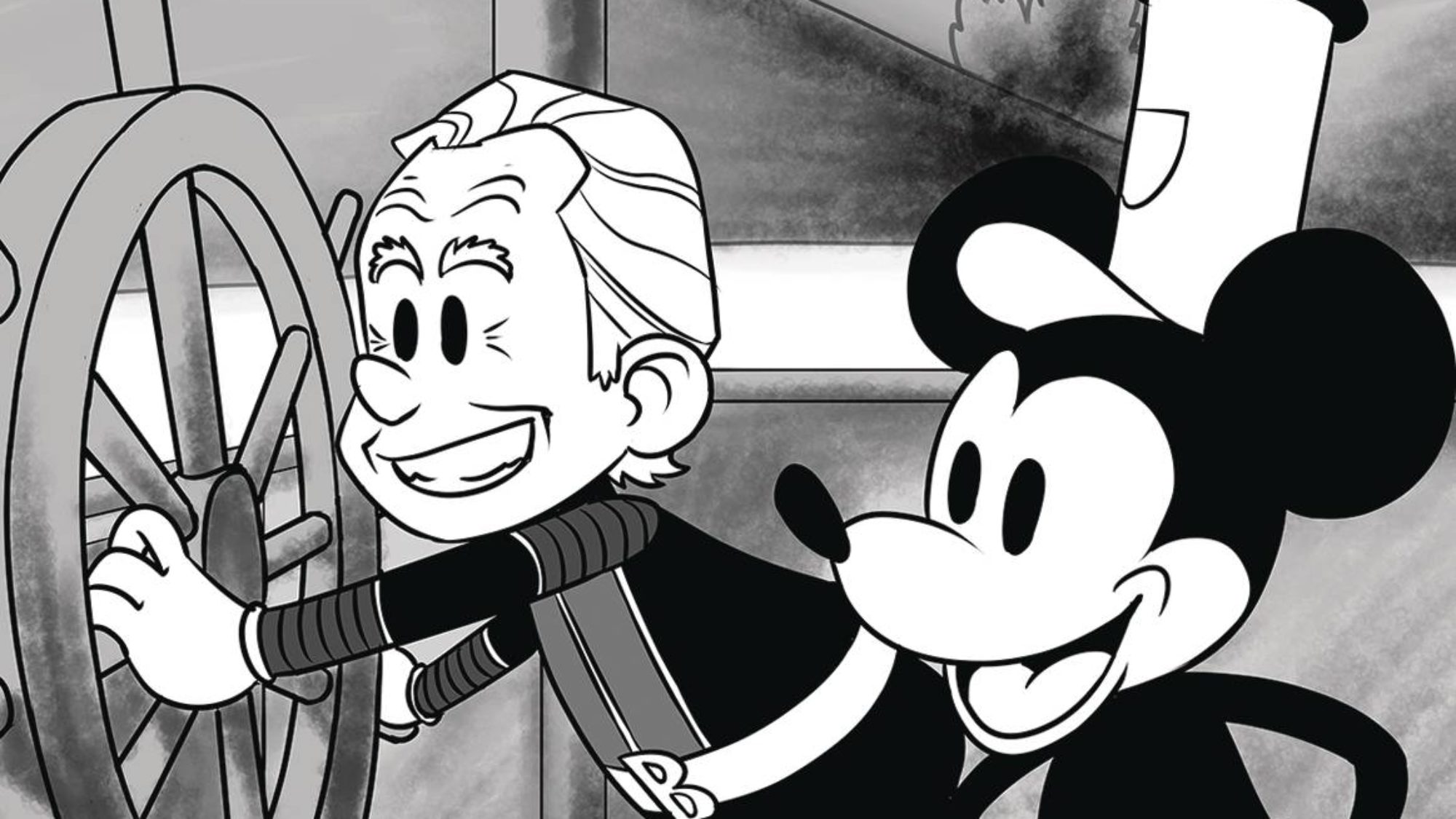 Joe Biden Vs Mickey Mouse in Keenspot May 2024 Solicits