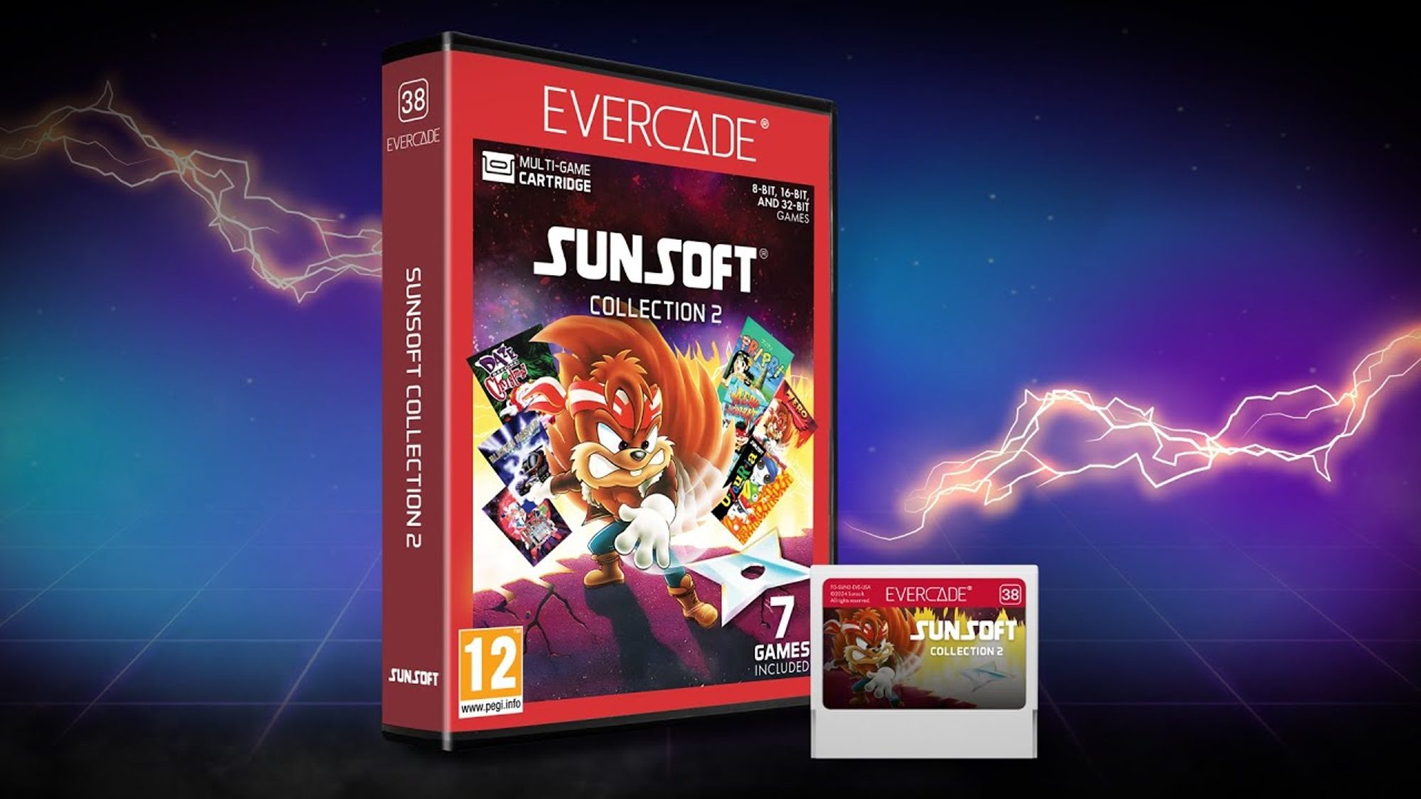 Evercade Revealed Sunsoft Collection 2 Arriving This April