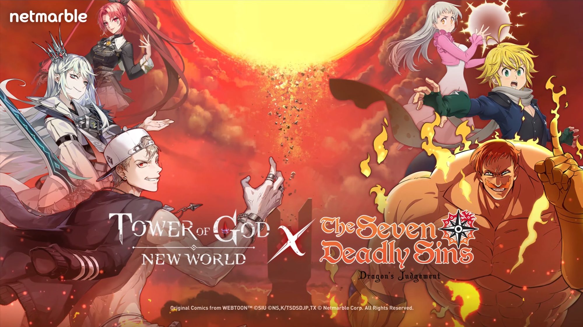Tower Of God: New World Reveals The Seven Deadly Sins Crossover