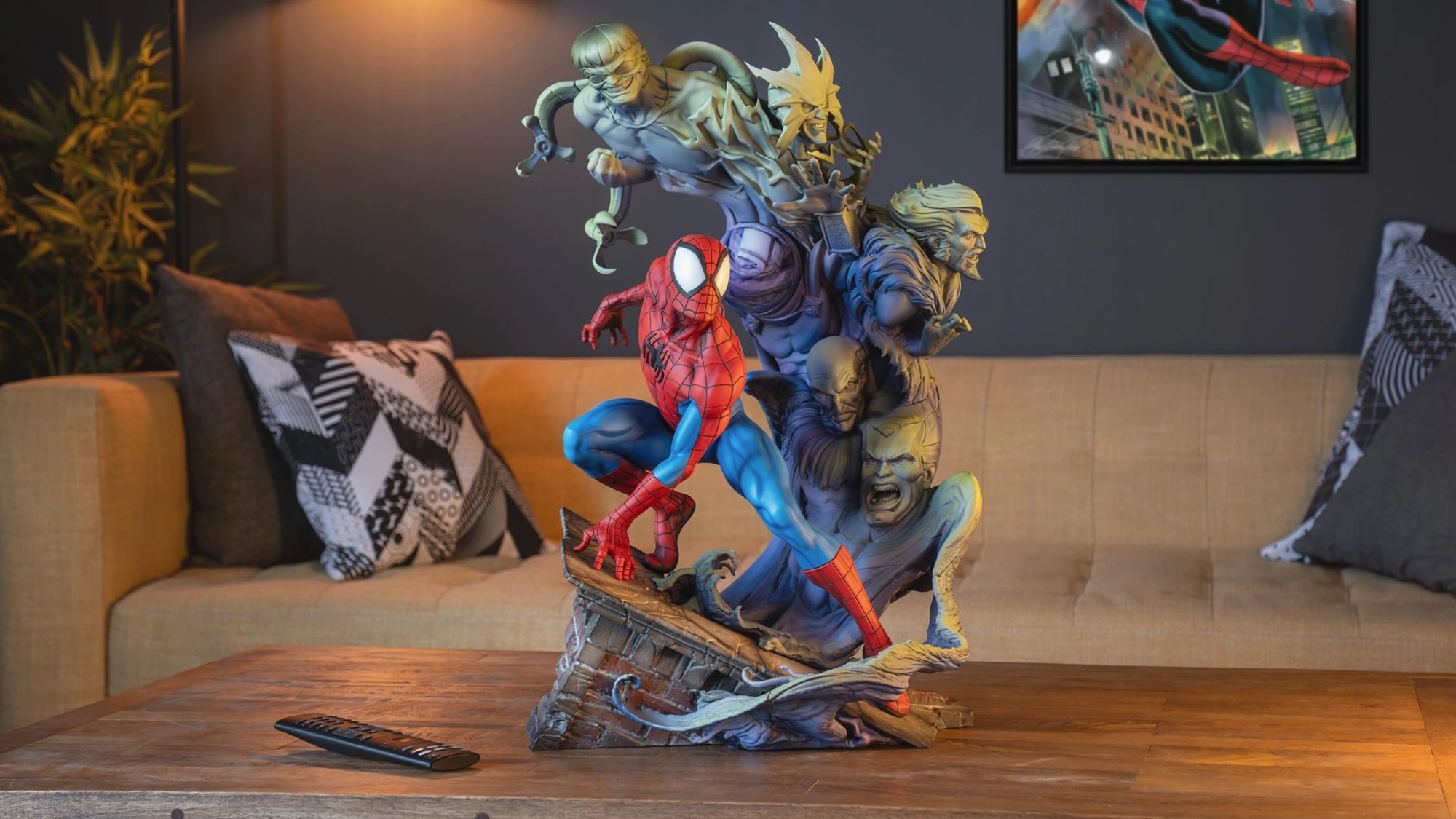 New Spider-Man and the Sinister Six Statue Arrives at Sideshow