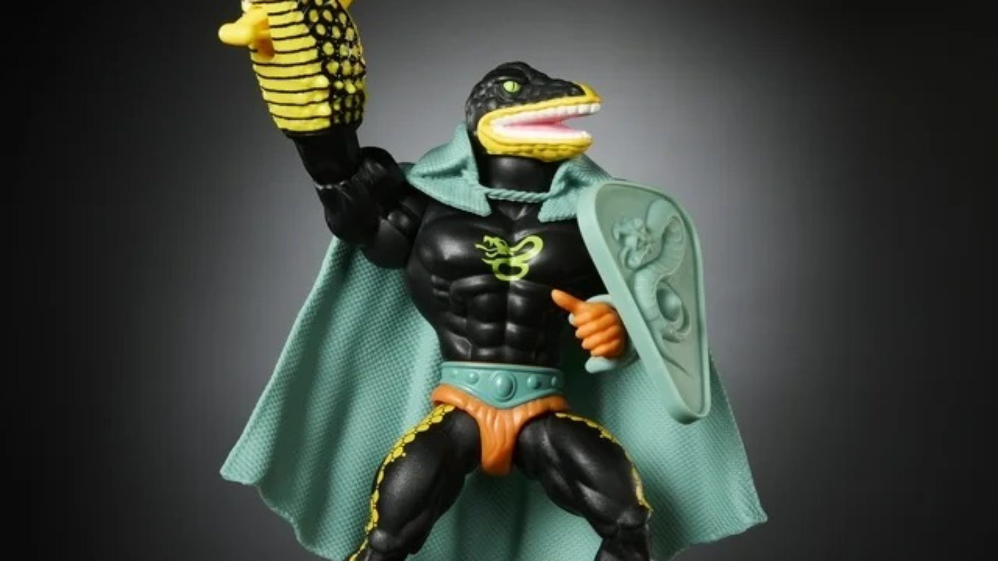 Masters of the Universe Snake Men Lord Gr'Asp Revealed by Mattel