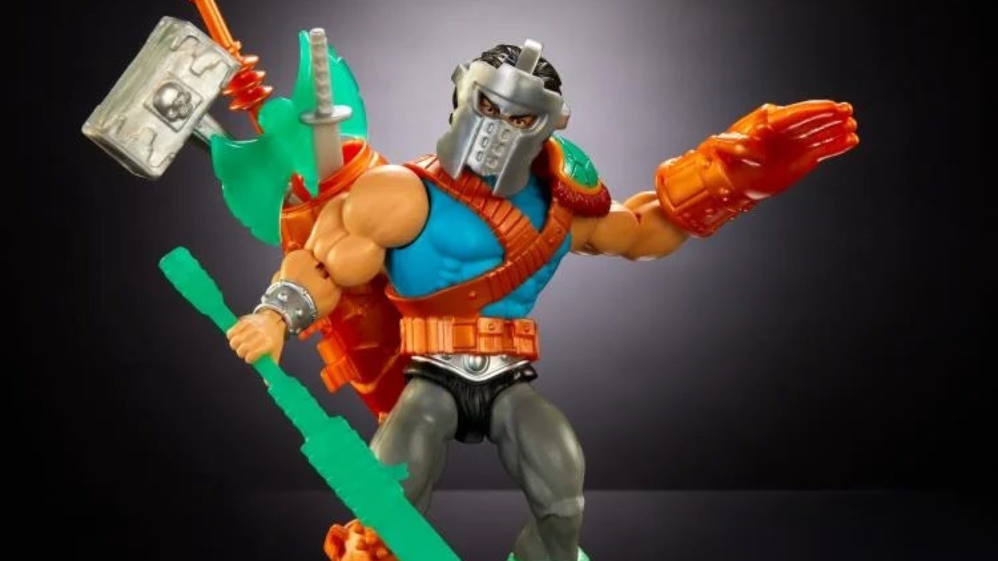 Casey Jones Arrives in Eternia with Mattel’s Turtles of Grayskull