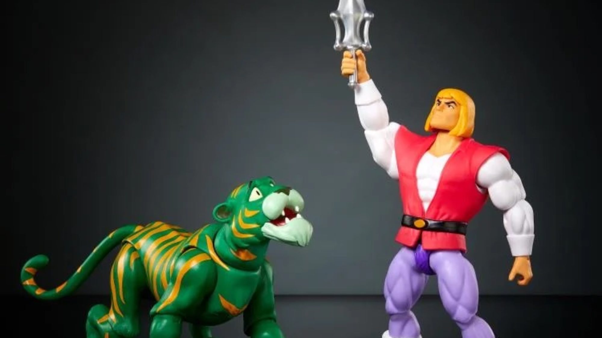 Mattel Debuts Masters of the Universe Prince Adam & Cringer 2-Pack