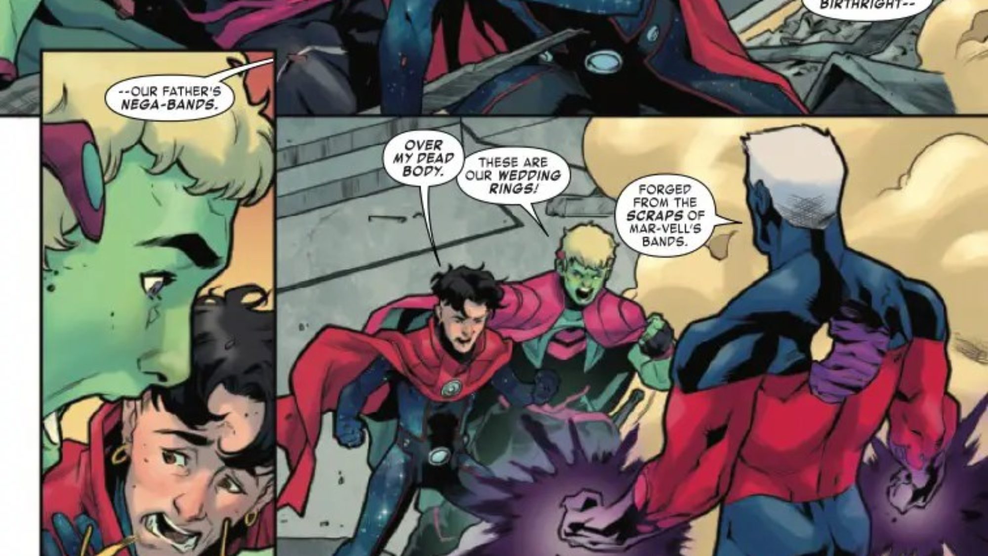Captain Marvel #6 Preview: Sibling Smackdown Ensues