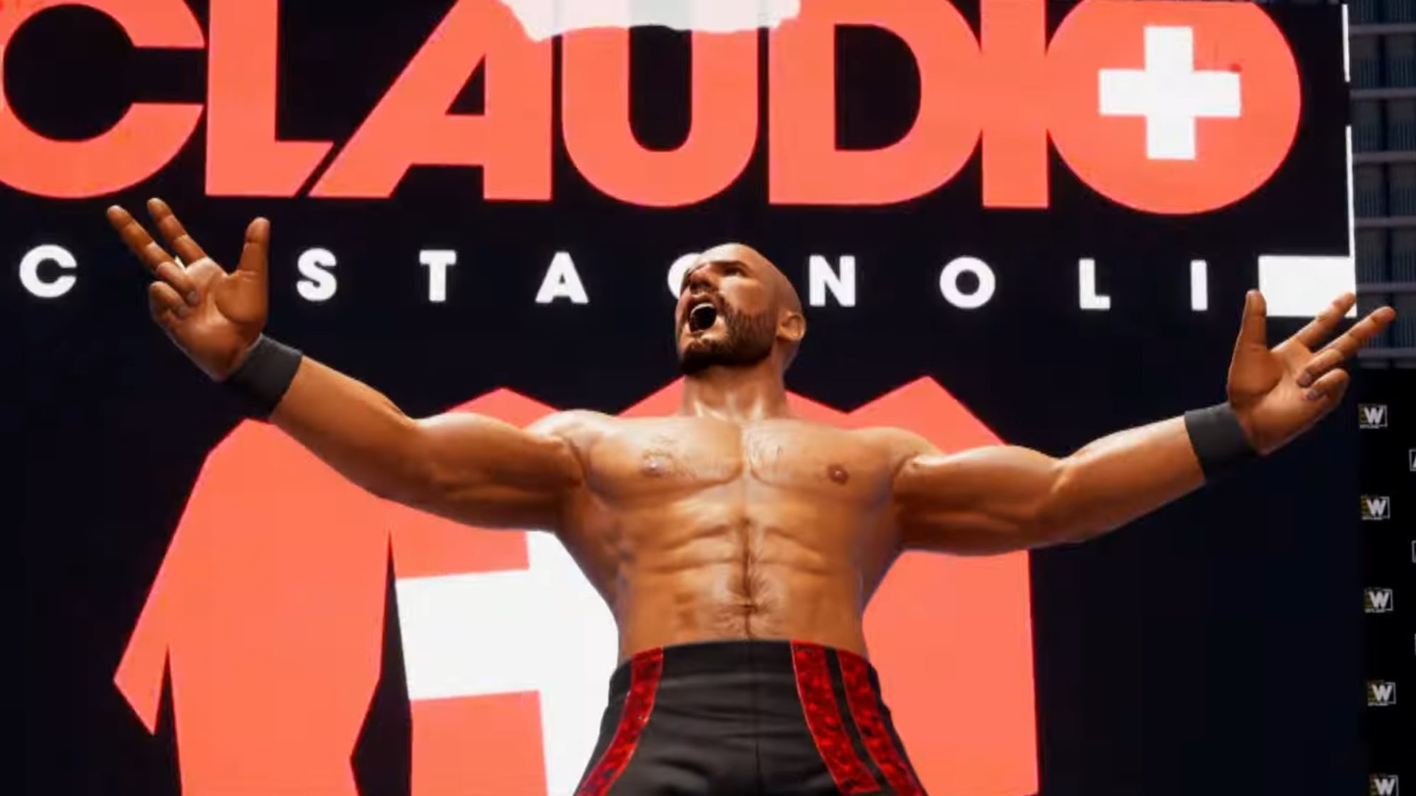 Claudio Castagnoli Arrives For AEW: Fight Forever