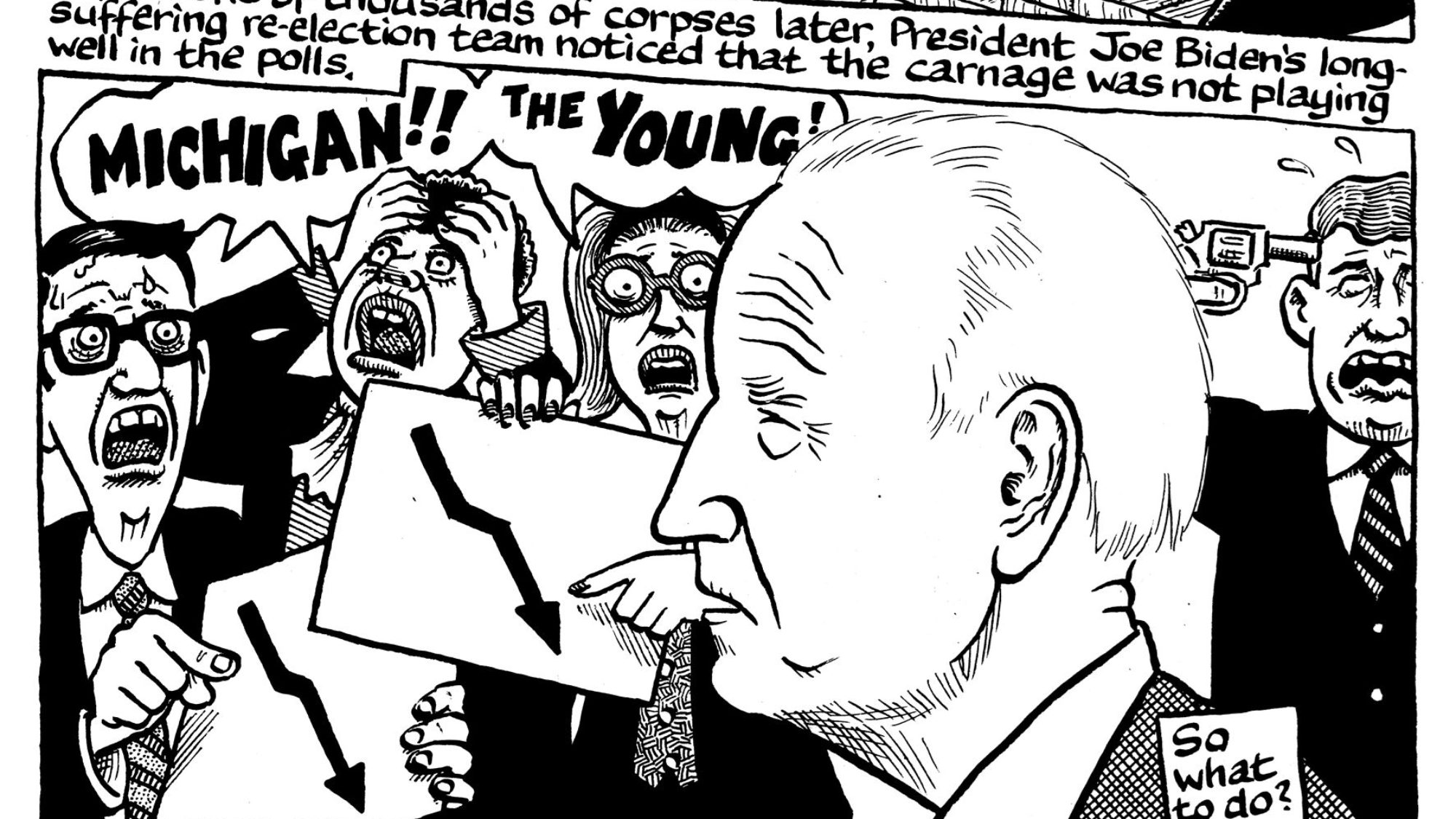 Joe Sacco's New Comic, The War On Gaza, Palestine Goes Back To Print