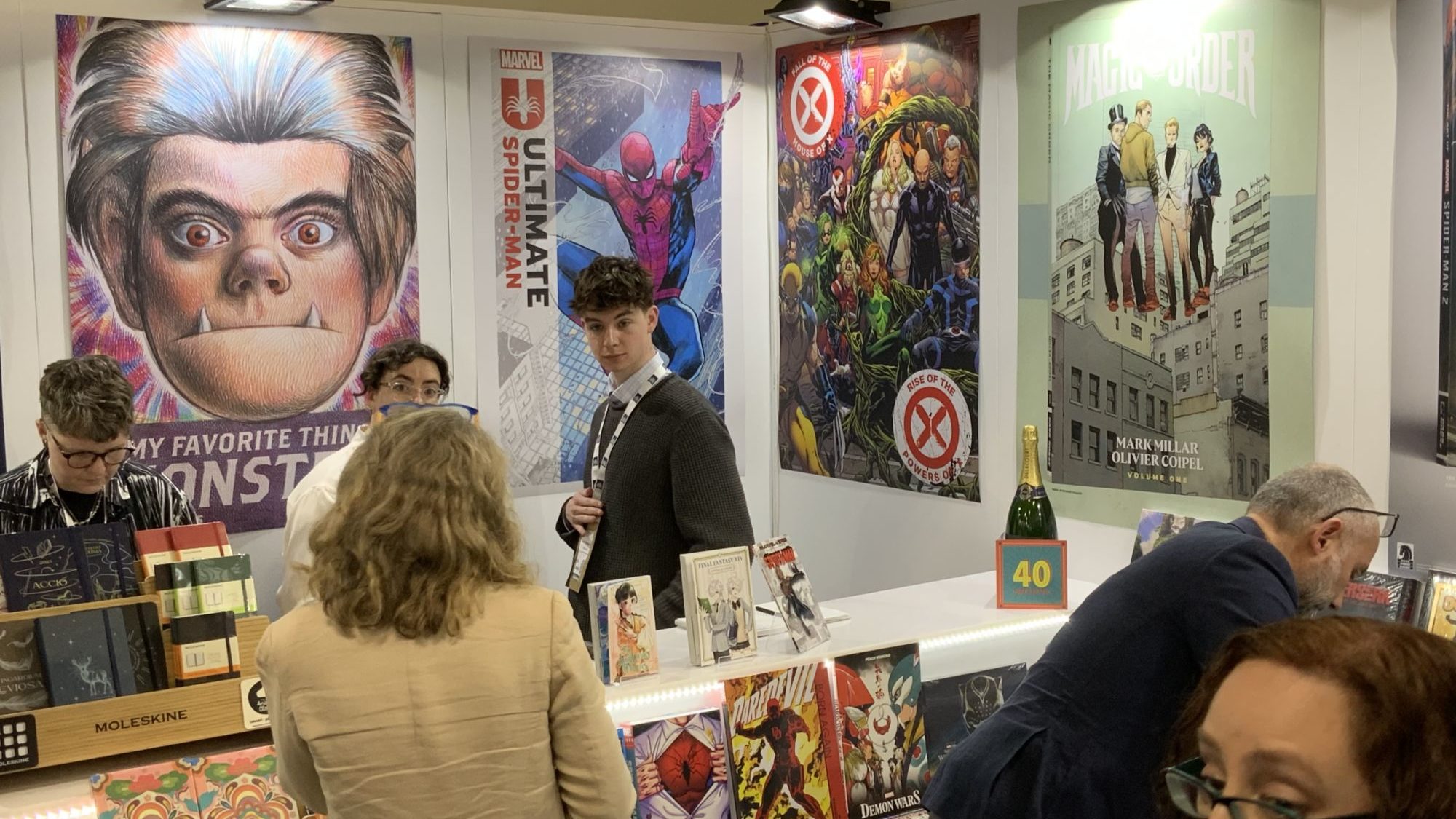 Finding Comics And Graphic Novels at London Book Fair 2024