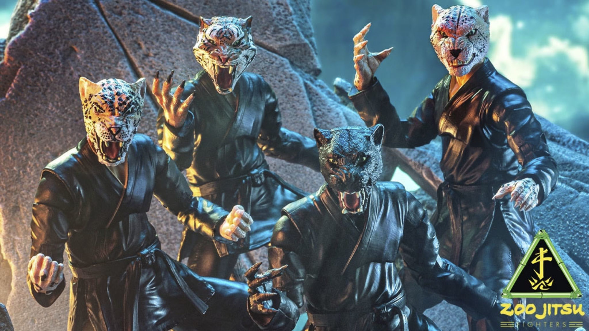 Icon Heroes Enters the Jungle with Zoo Jitsu Fighters with Kickstarter