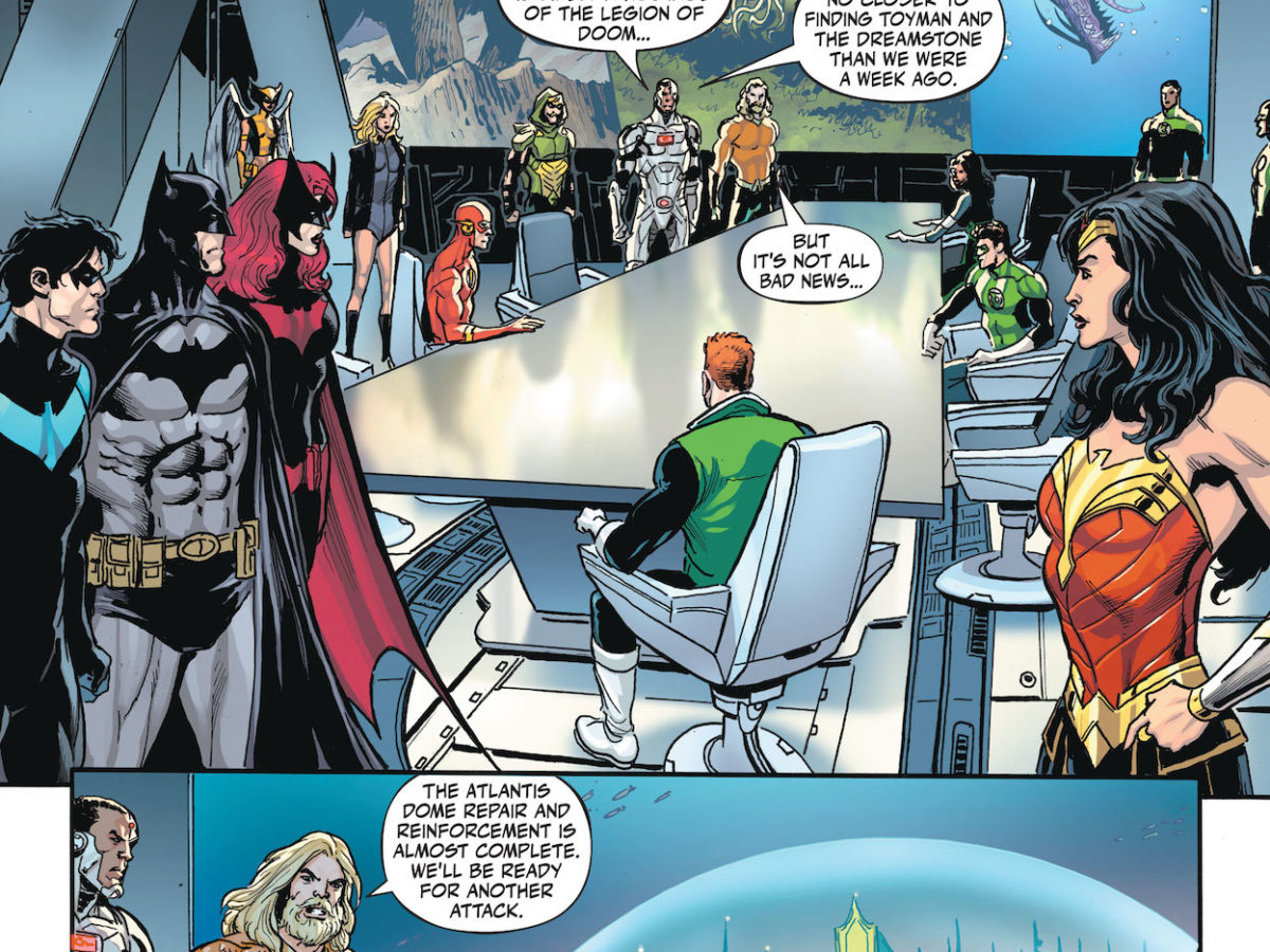 Justice League Comic Strip
