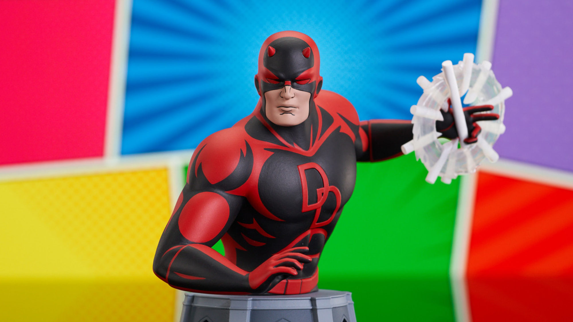 Daredevil Gets Animated with New Limited Diamond Select Toys Statue