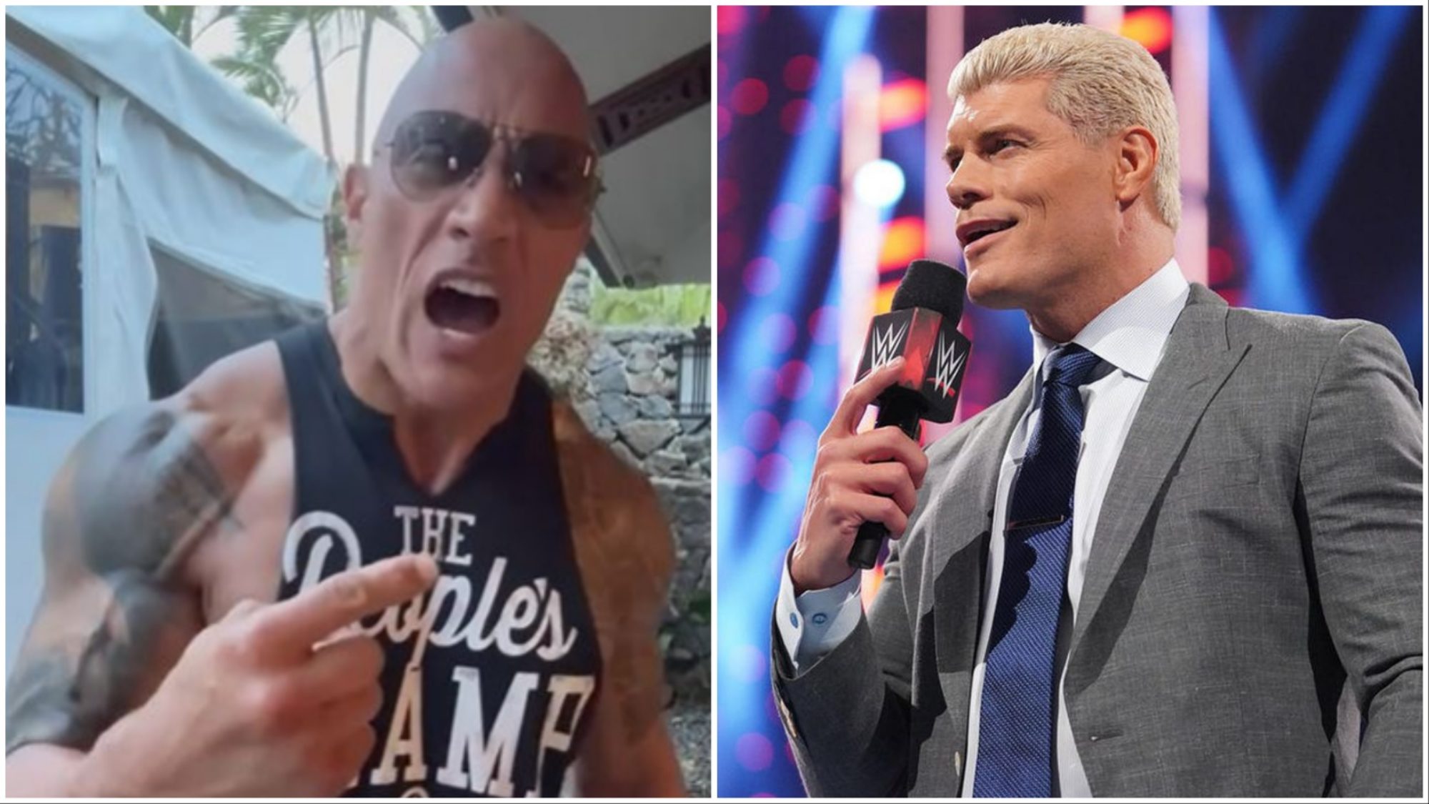 WWE: The Rock Doesn't Wait For SmackDown to Take On Cody Rhodes