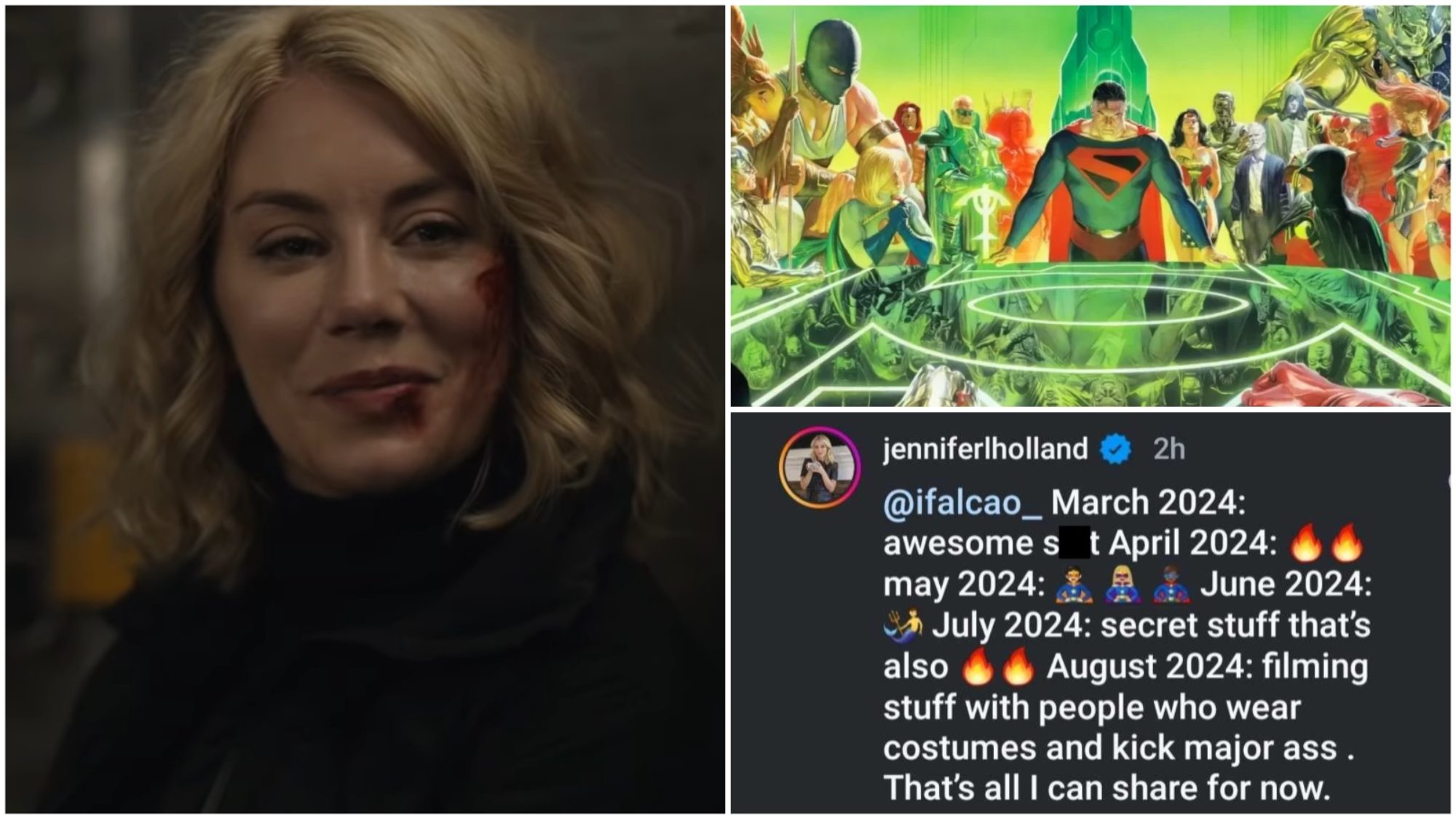 Jennifer Holland Offers Some Interesting Clues to New DCU Timeline Jennifer Holland Offers Some Interesting Clues to New DCU Timeline