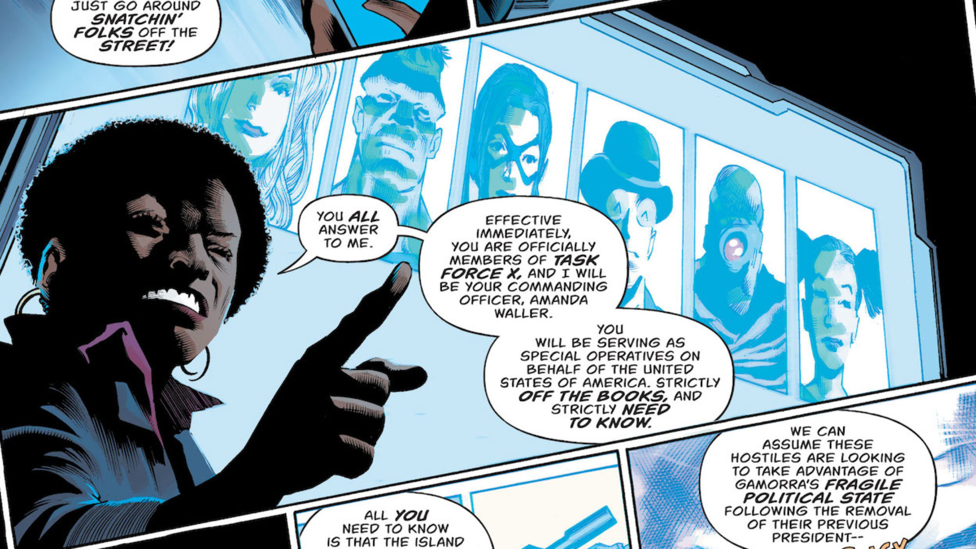 Suicide Squad: Dream Team #1 Preview: Waller's Wild Power Grab