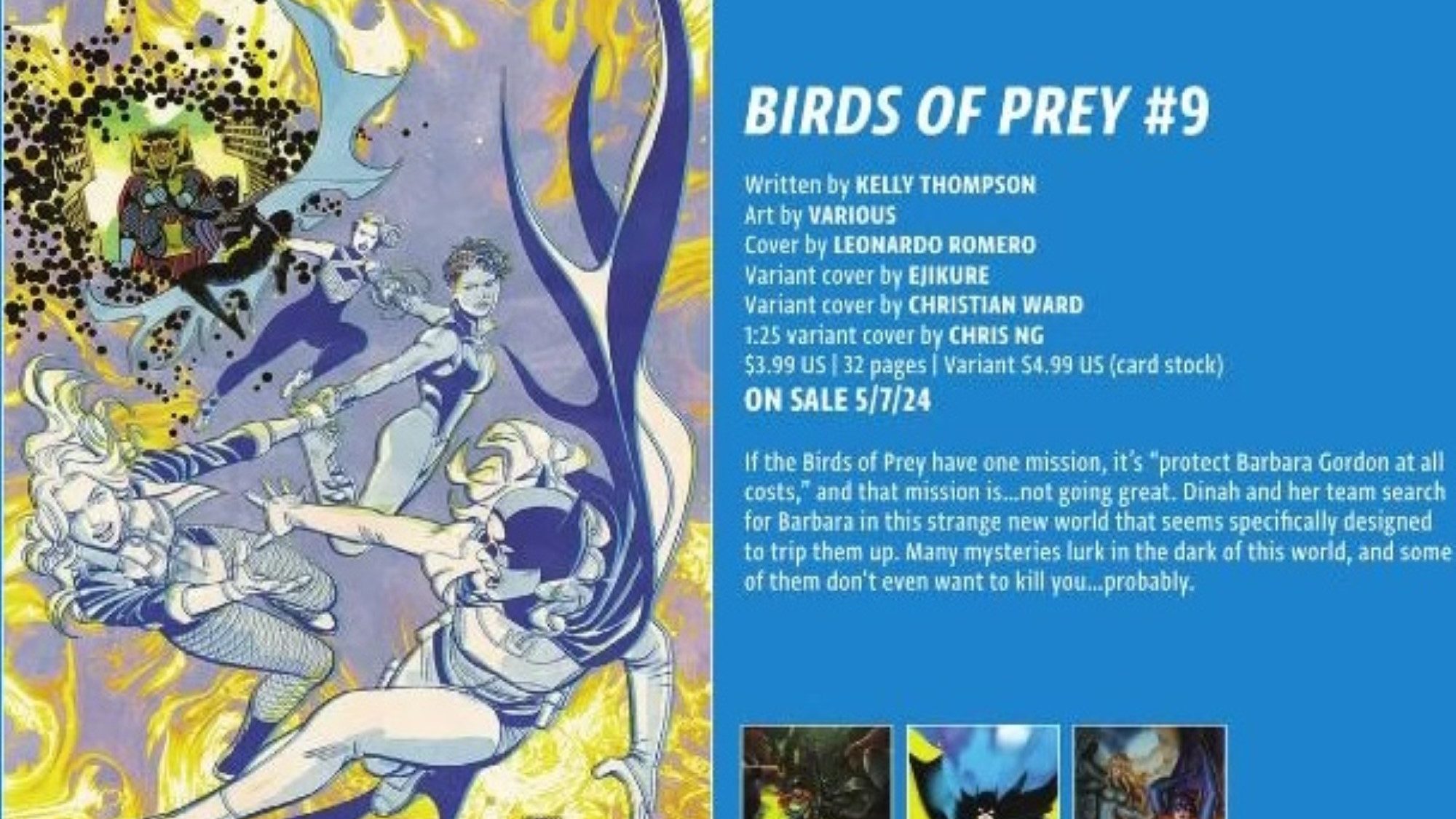 Gavin Guidry & Jonathan Case, The New Artists On Birds Of Prey