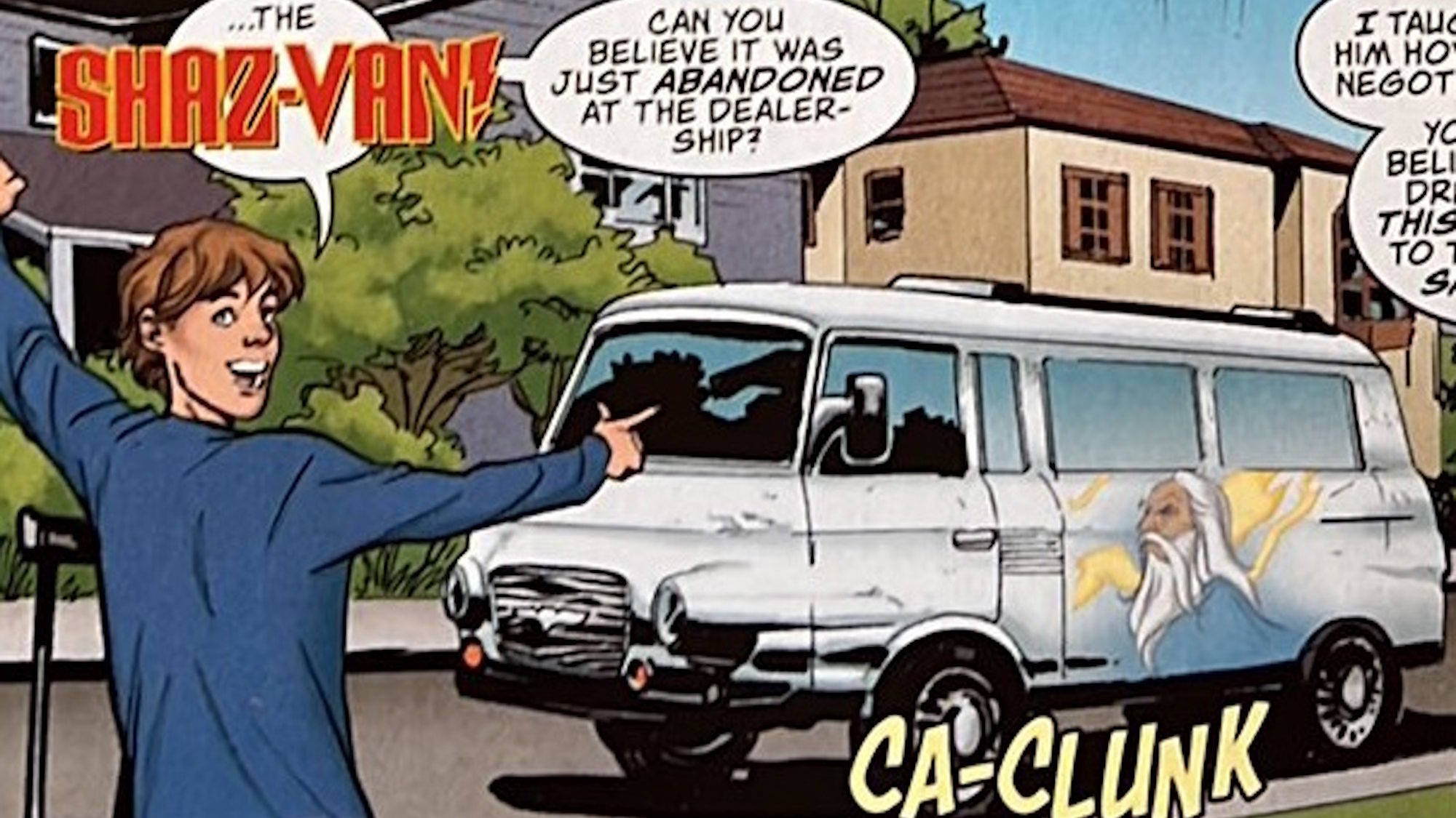 Shazam Gets A Shaz-Van But Should It Have Been Shazavan? (Spoilers)