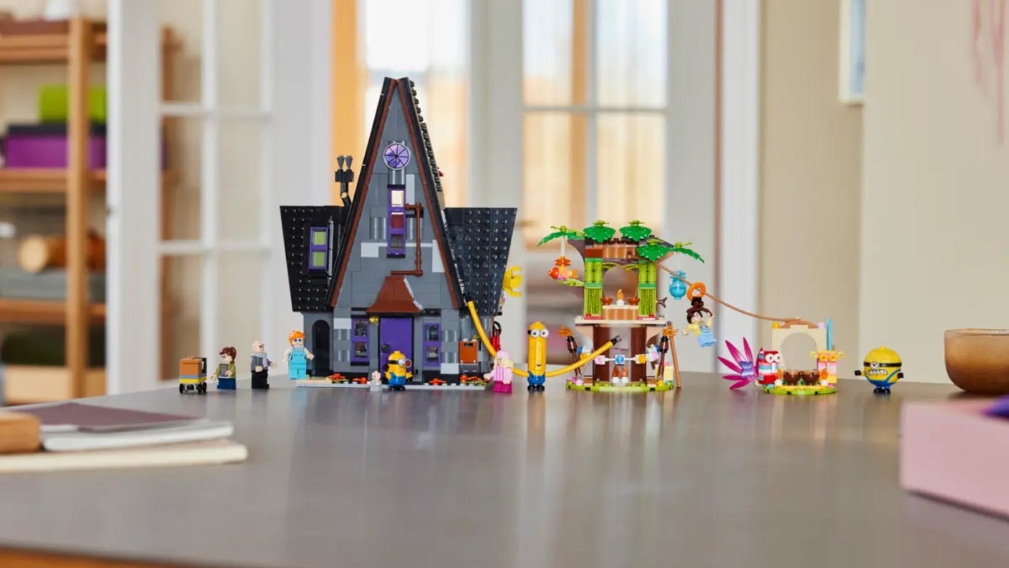LEGO Debuts New Despicable Me Set with Gru's Family Mansion