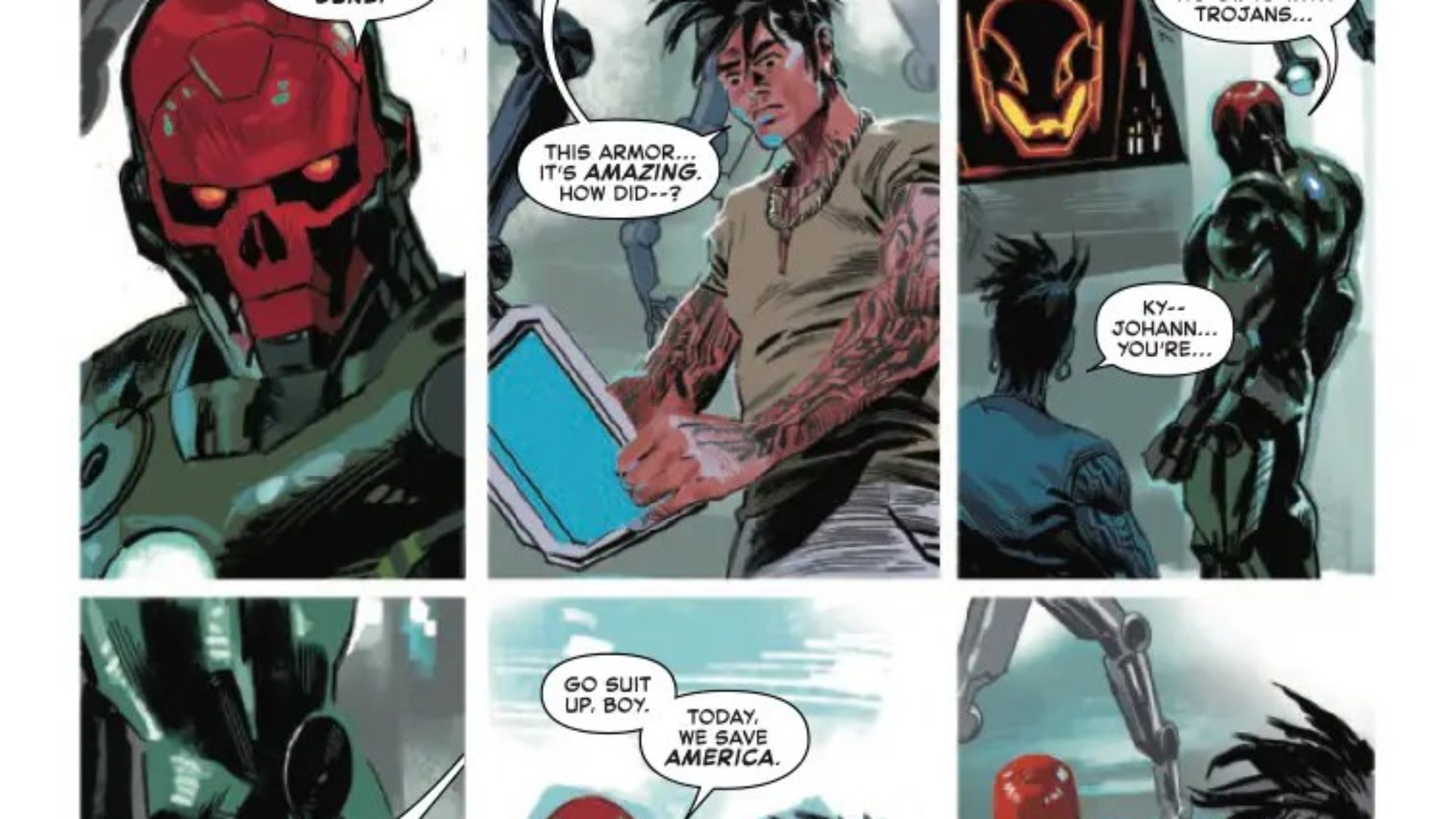 Avengers: Twilight #5 Preview: Uncle Sam’s Worst Nightmare