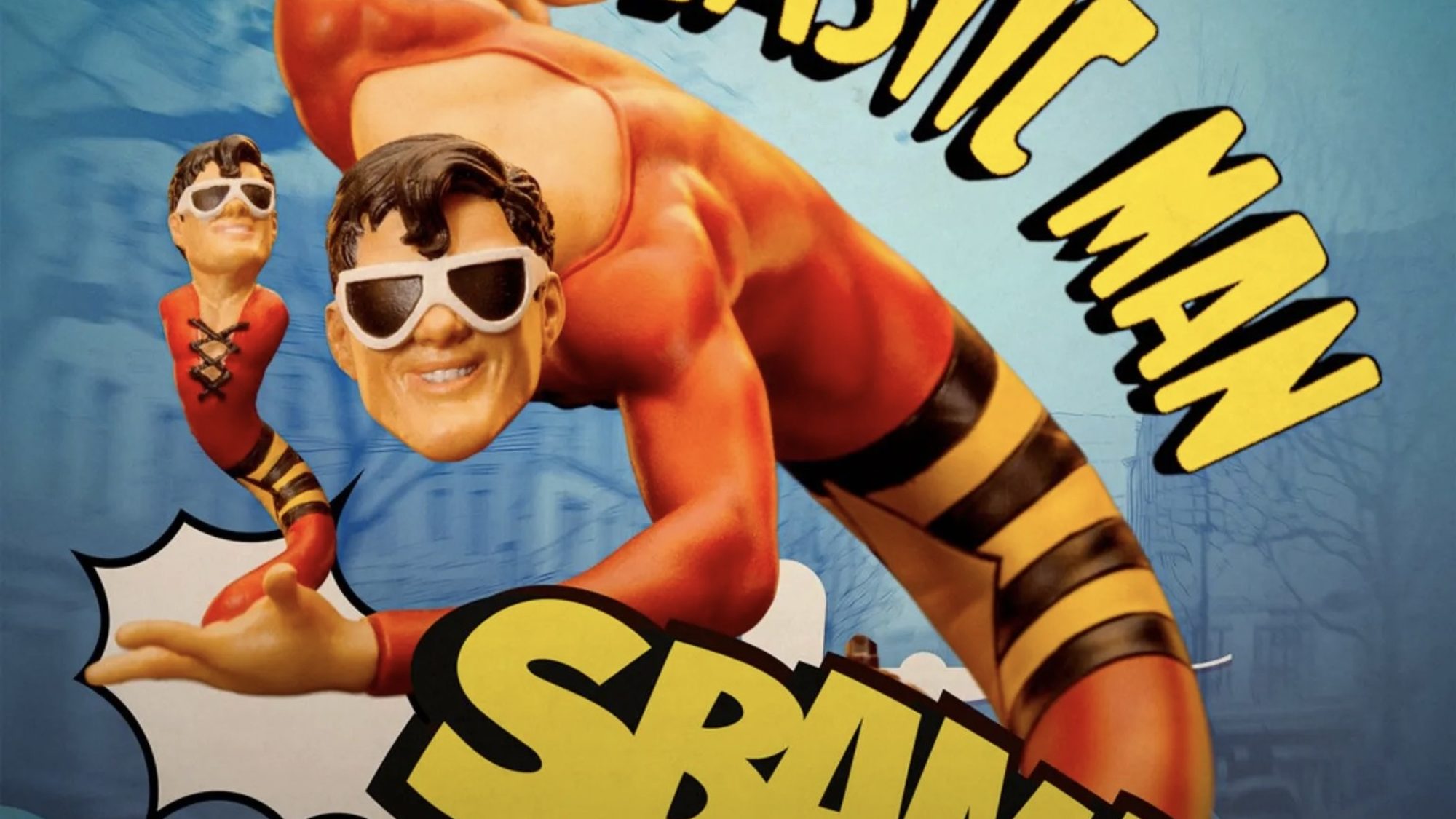 DC Comics Plastic Man Stretches His Skills with Iron Studios Statue