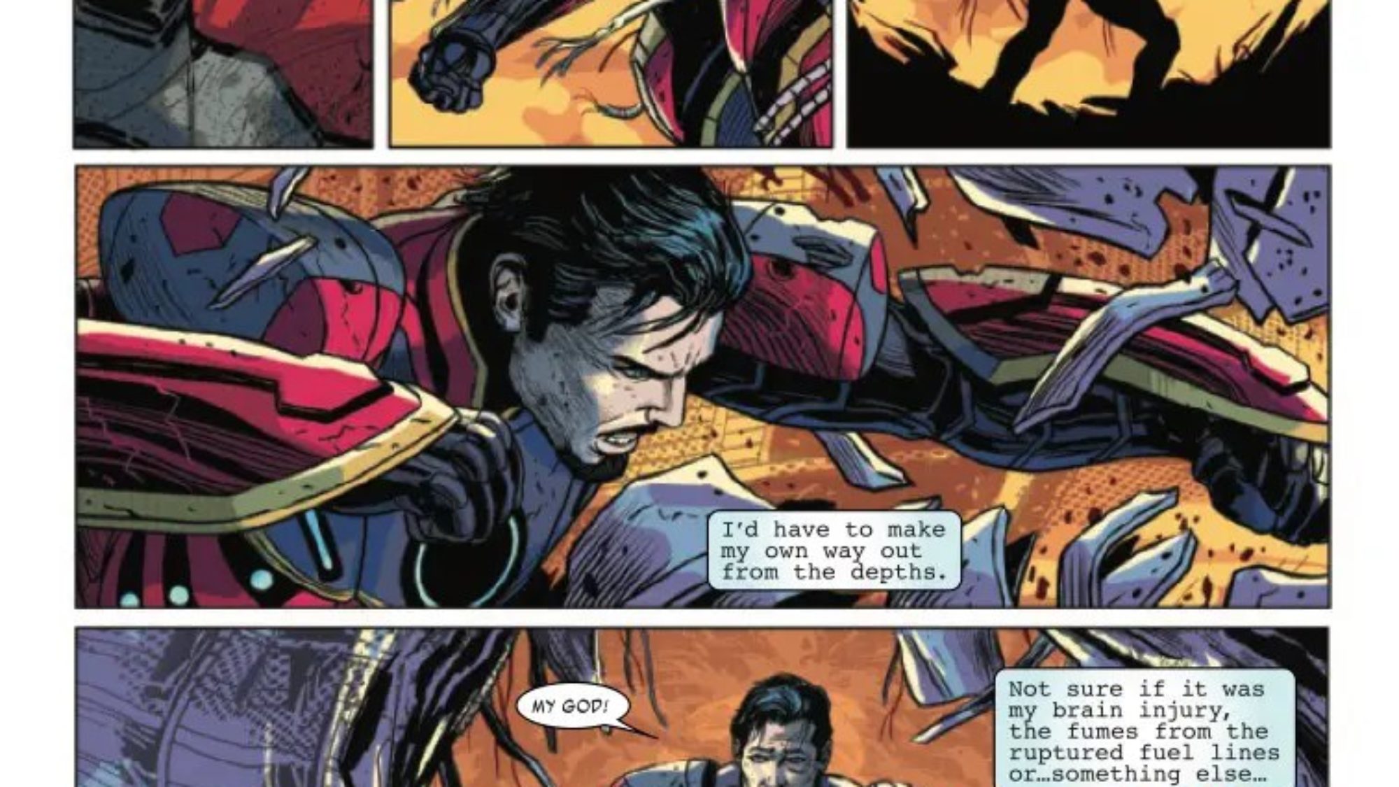 Invincible Iron Man #17 Preview: New Iron Coffin Armor