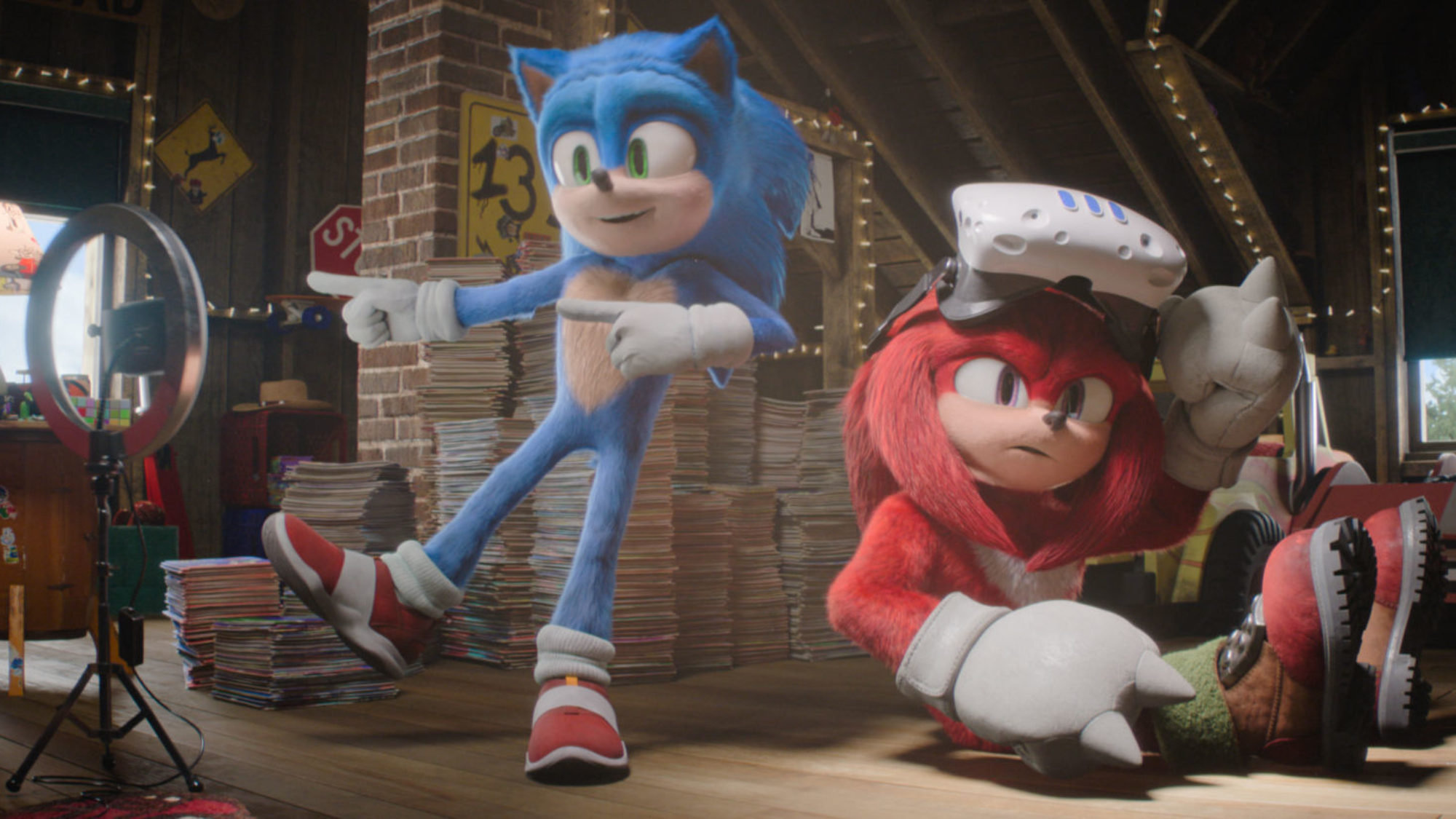 Knuckles Cast Previews Sonic Spinoff Series New Images Released
