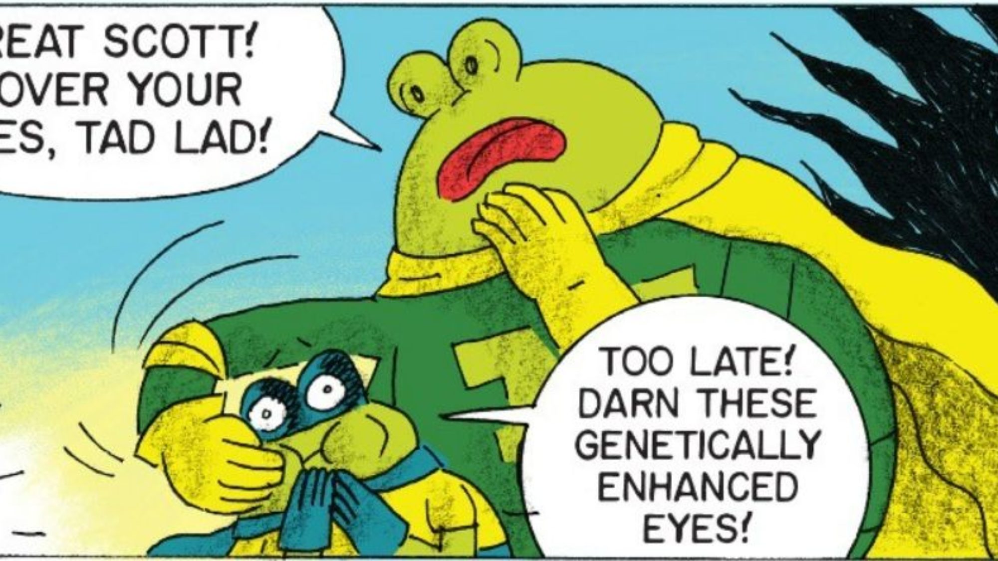 Fantastic Frog and the Amazing Tad Lad, From Webtoon To Graphic Novel