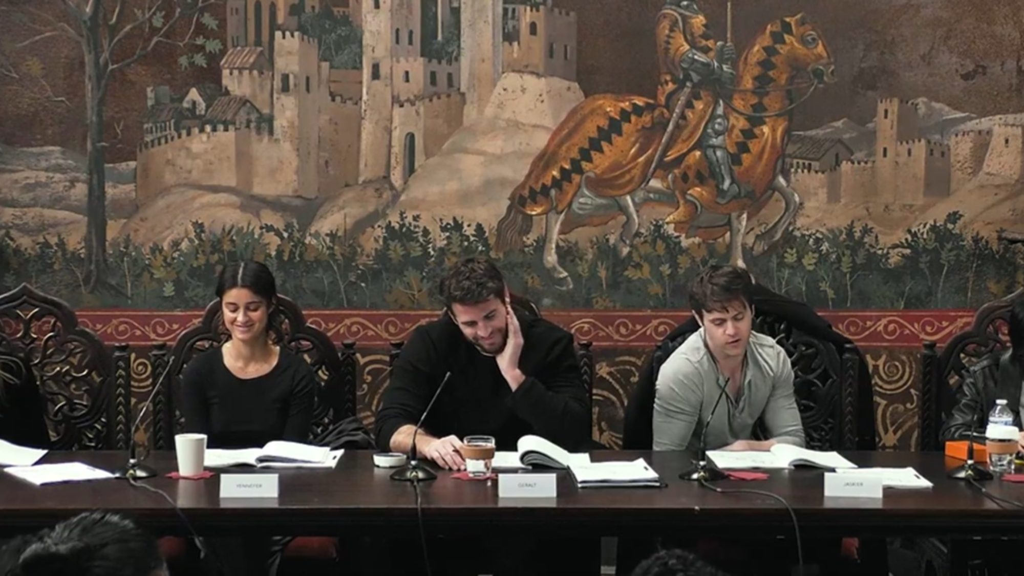 The Witcher Ending with Season 5; Liam Hemsworth at S04 Table Read