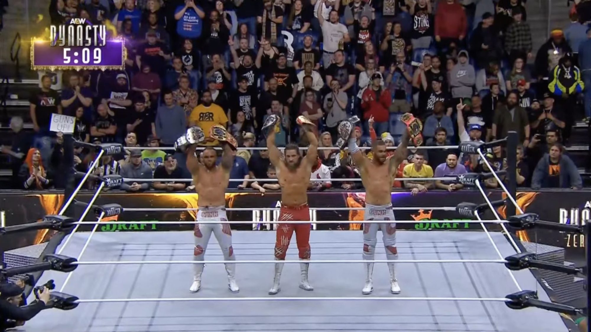 Bullet Club Gold Unifies Trios Titles, Stabbing Triple H in the Back