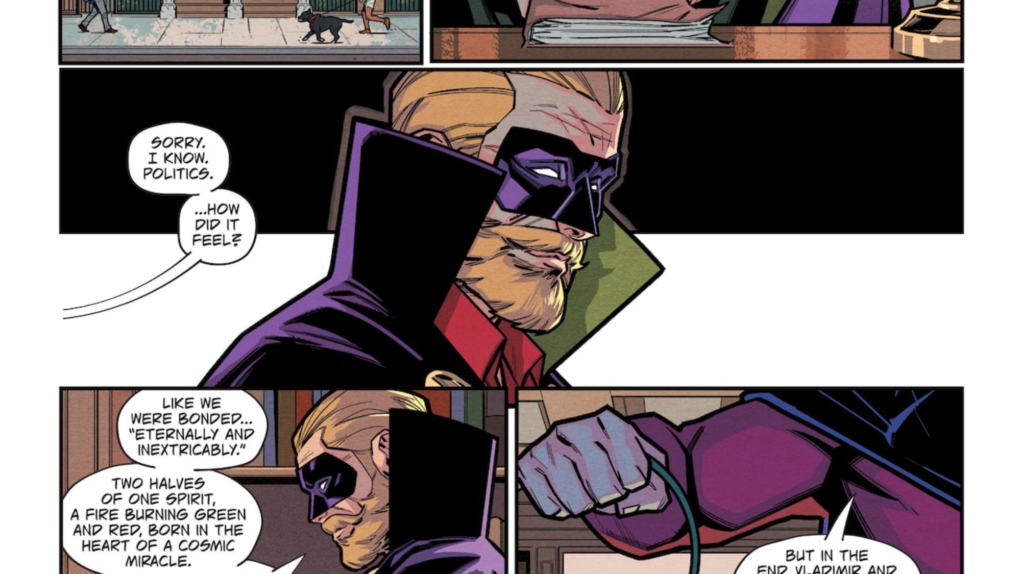 Alan Scott: The Green Lantern #6 Preview: Red Rage Rumble