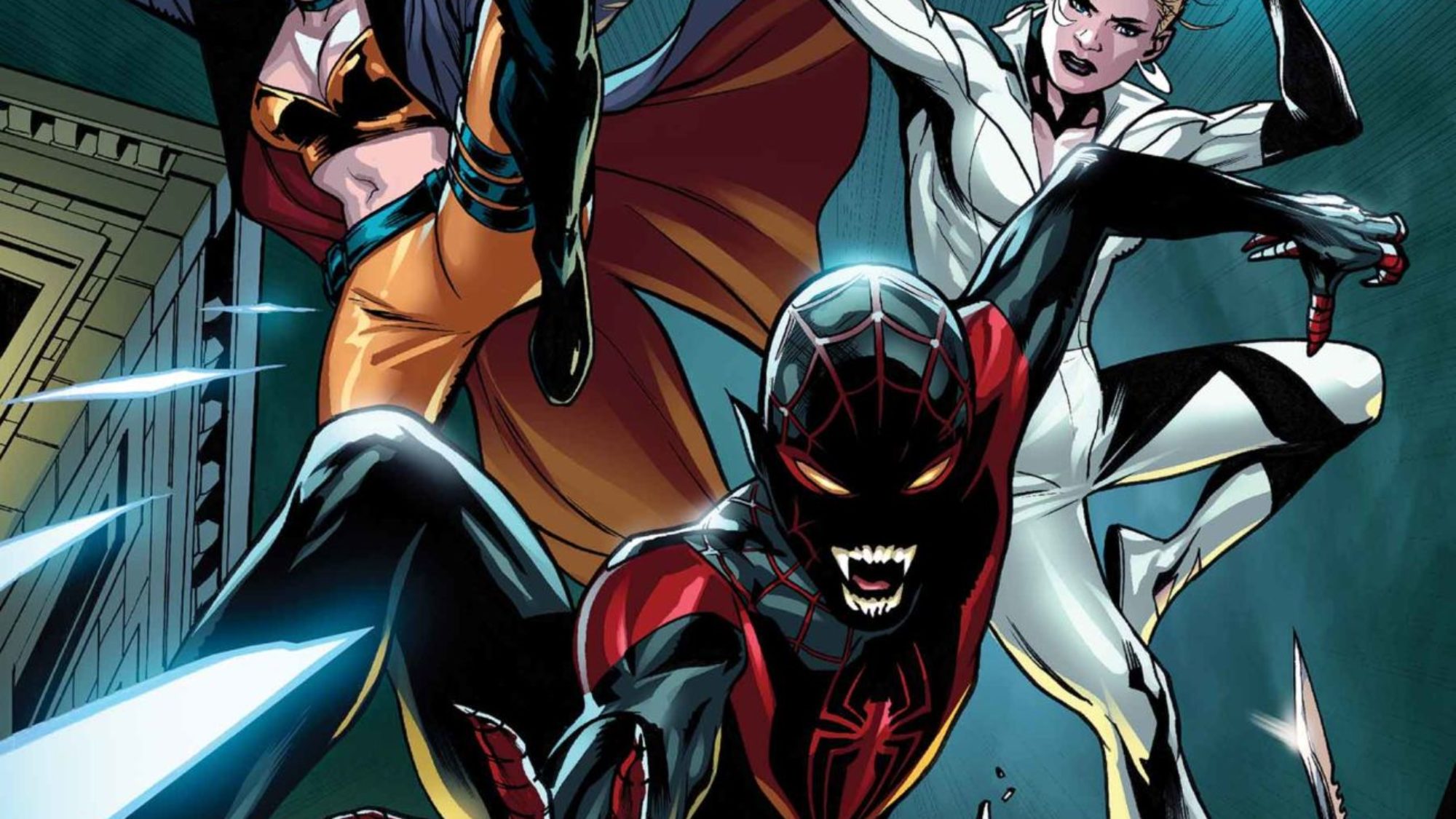 Blood Hunters Are Dagger, Elsa Bloodstone, White Widow & Hallows' Eve