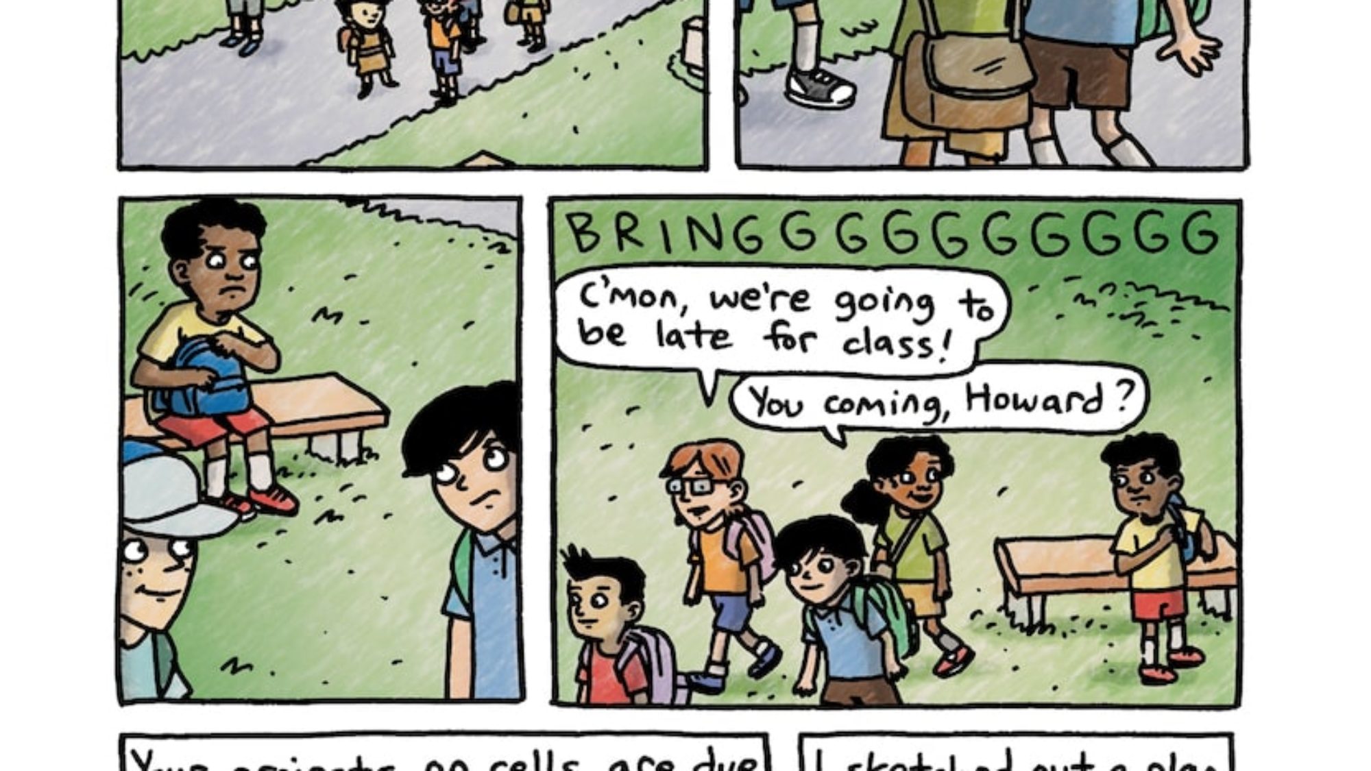 Batman and Robin and Howard #3 Preview: Detention Duo Drama