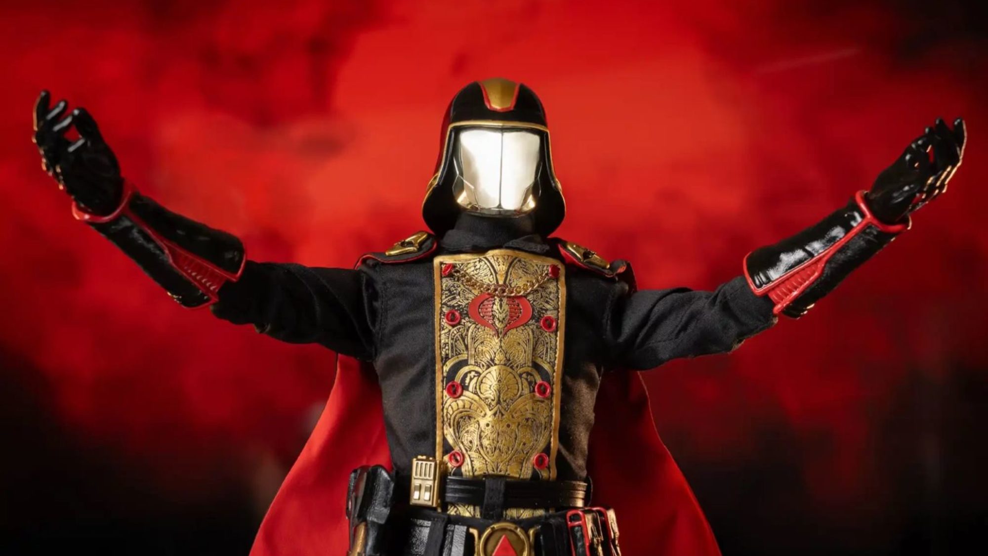 Power Rises with threezero’s 1/6 Snake Supreme Cobra Commander